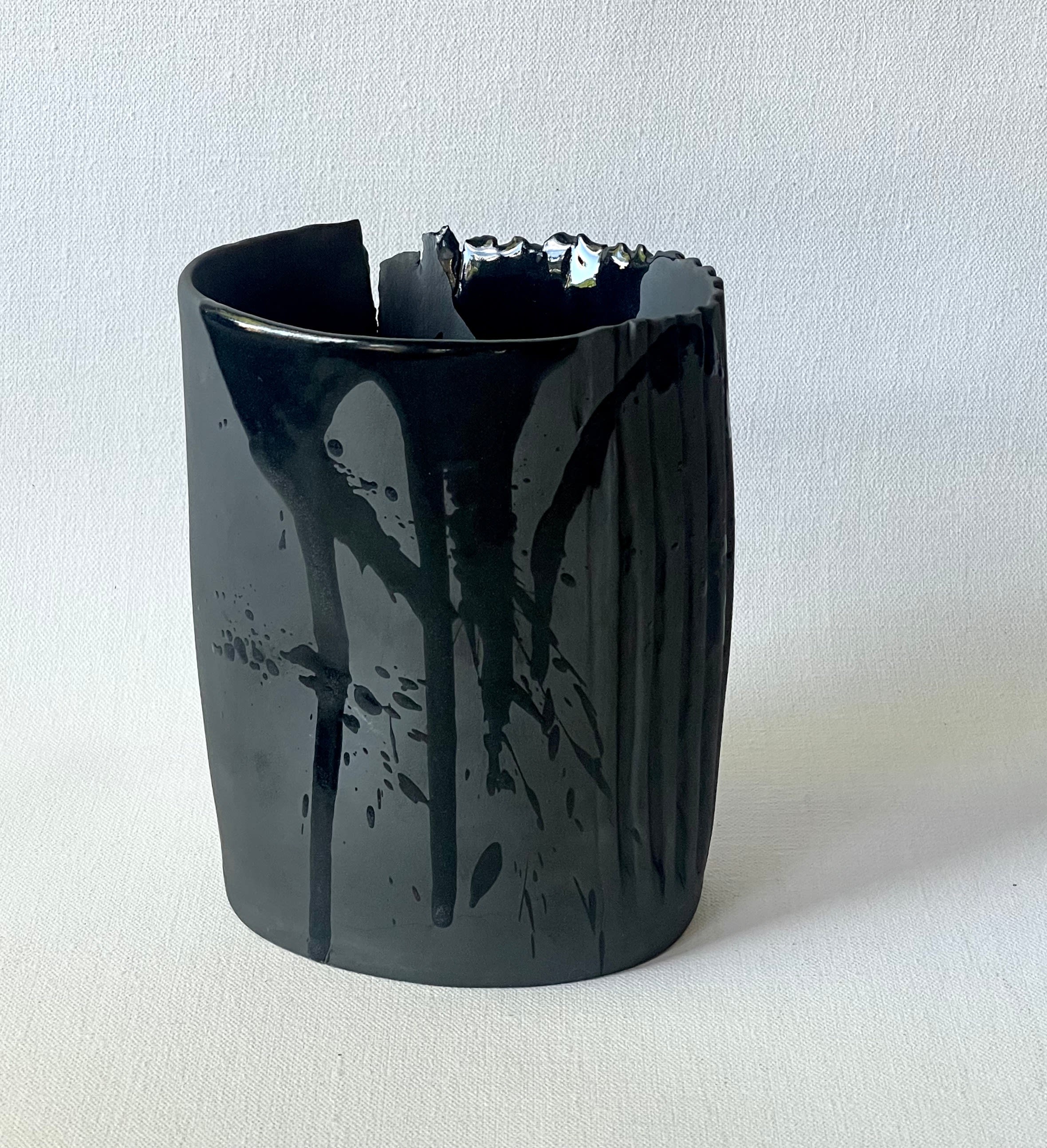 Hilary Mayo, Blackshore Vessel With Corrugations, 2022 | Contemporary ...