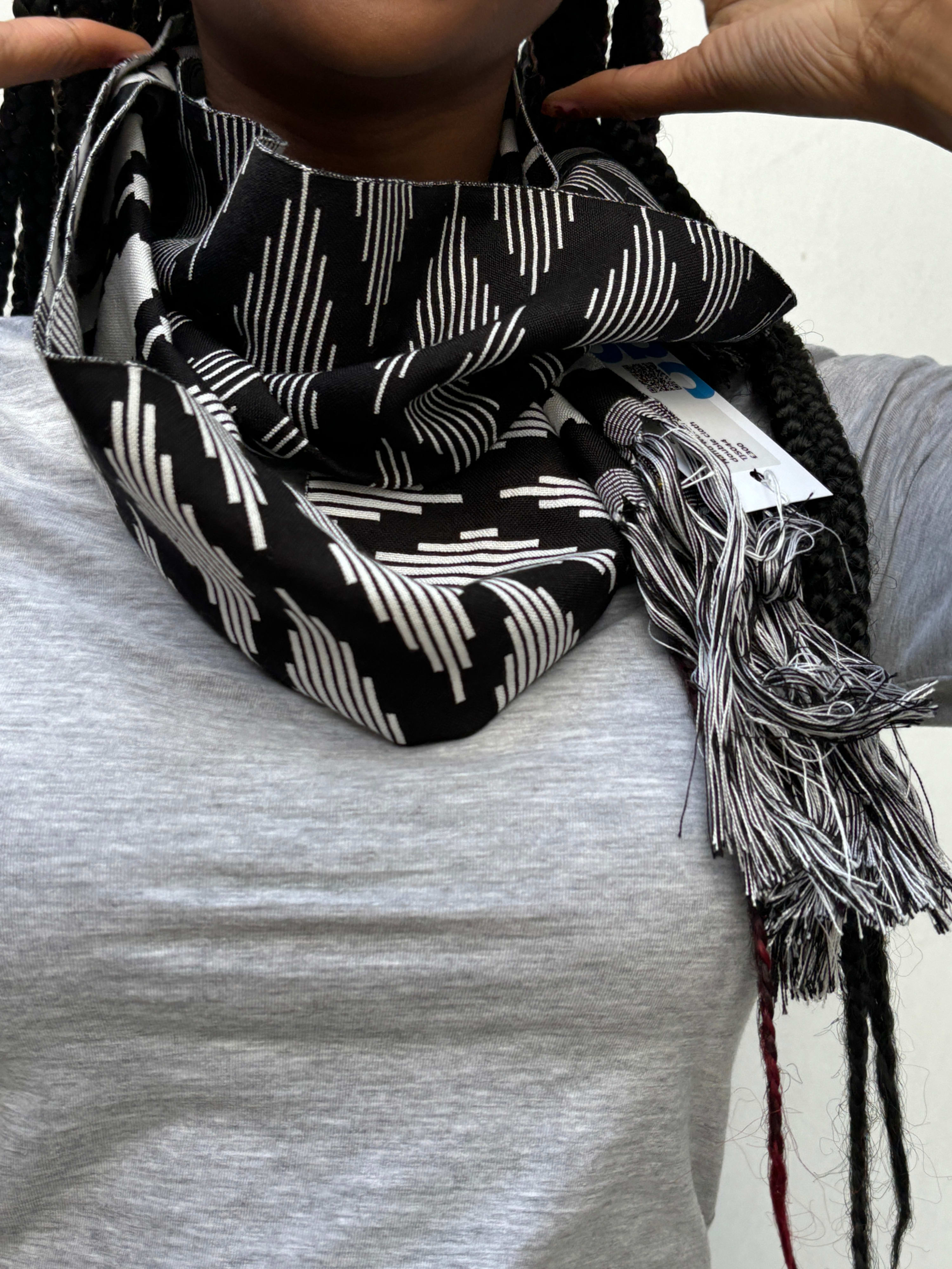 Jennifer Shellard, Stratum Scarf , 2023 | Contemporary Applied Arts