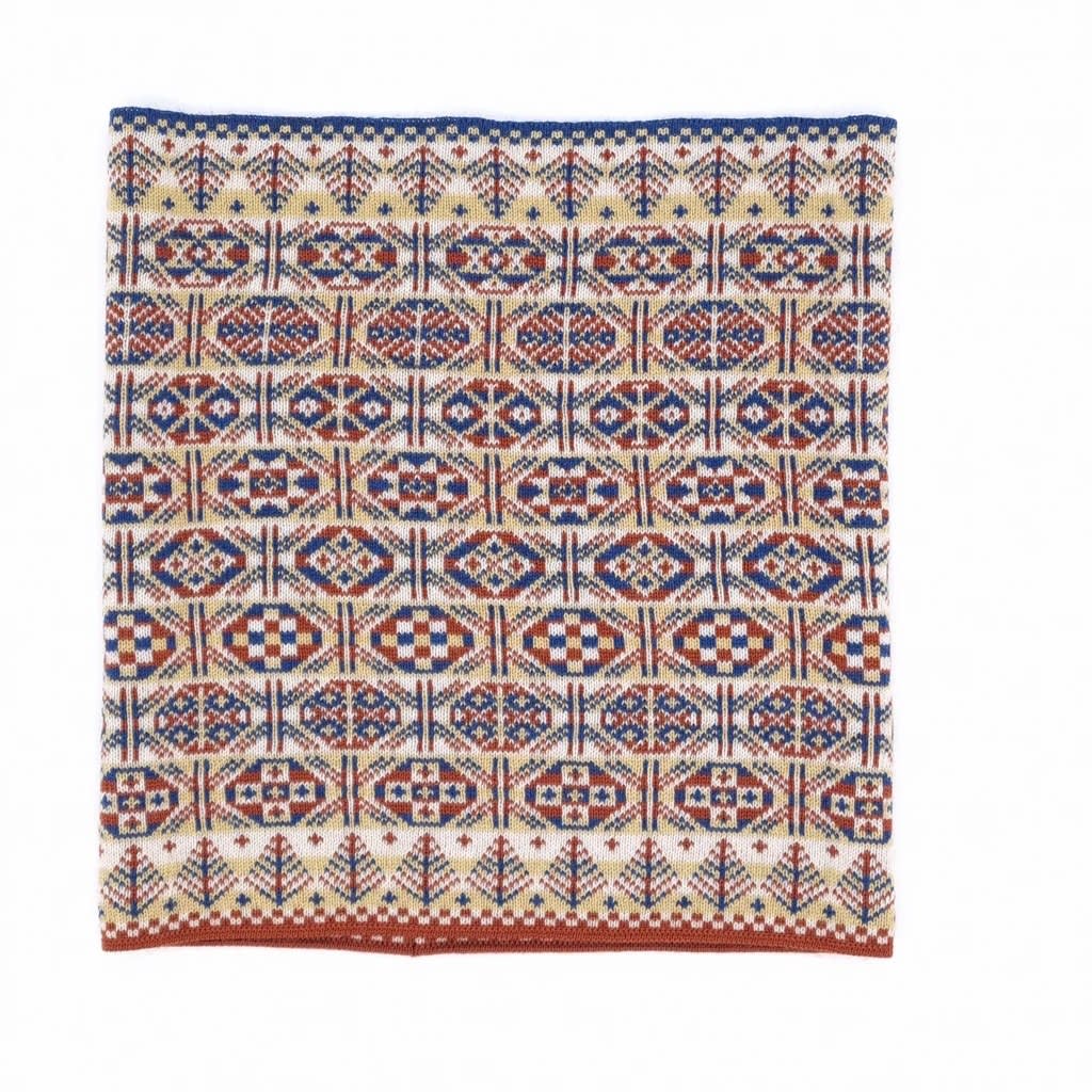 BAKKA, Design 7 - Heritage Cowl with tree pattern, 2024 | Contemporary ...