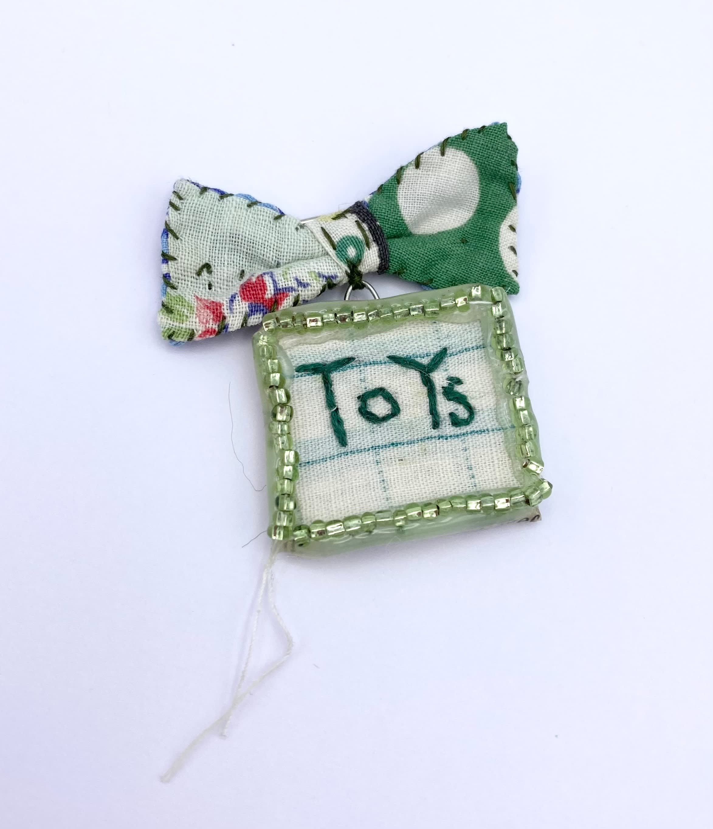 Julie Arkell, Toys Brooch, 2024 | Contemporary Applied Arts