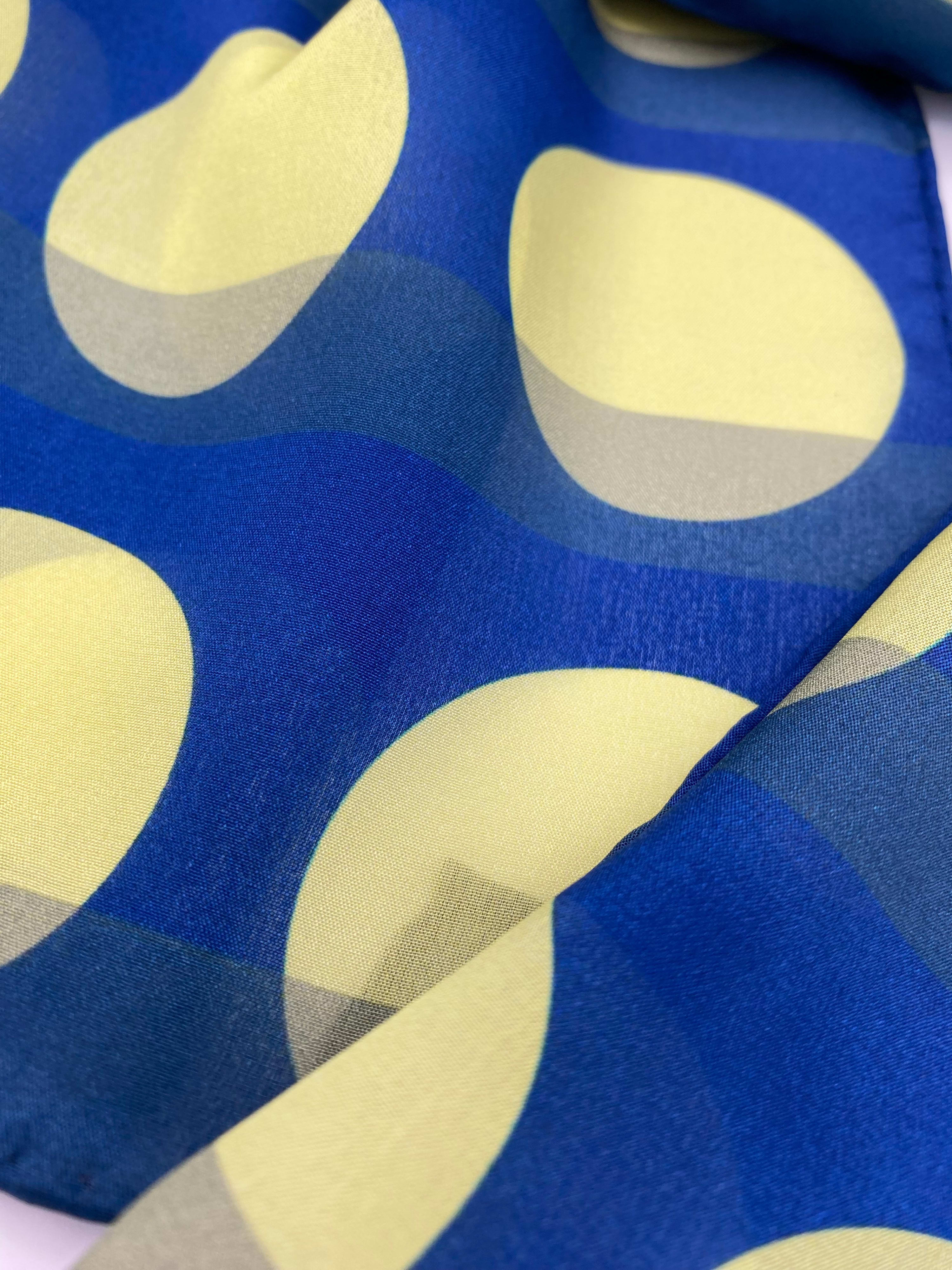 Alison White, Lemon Dot Silk Scarf , 2024 | Contemporary Applied Arts