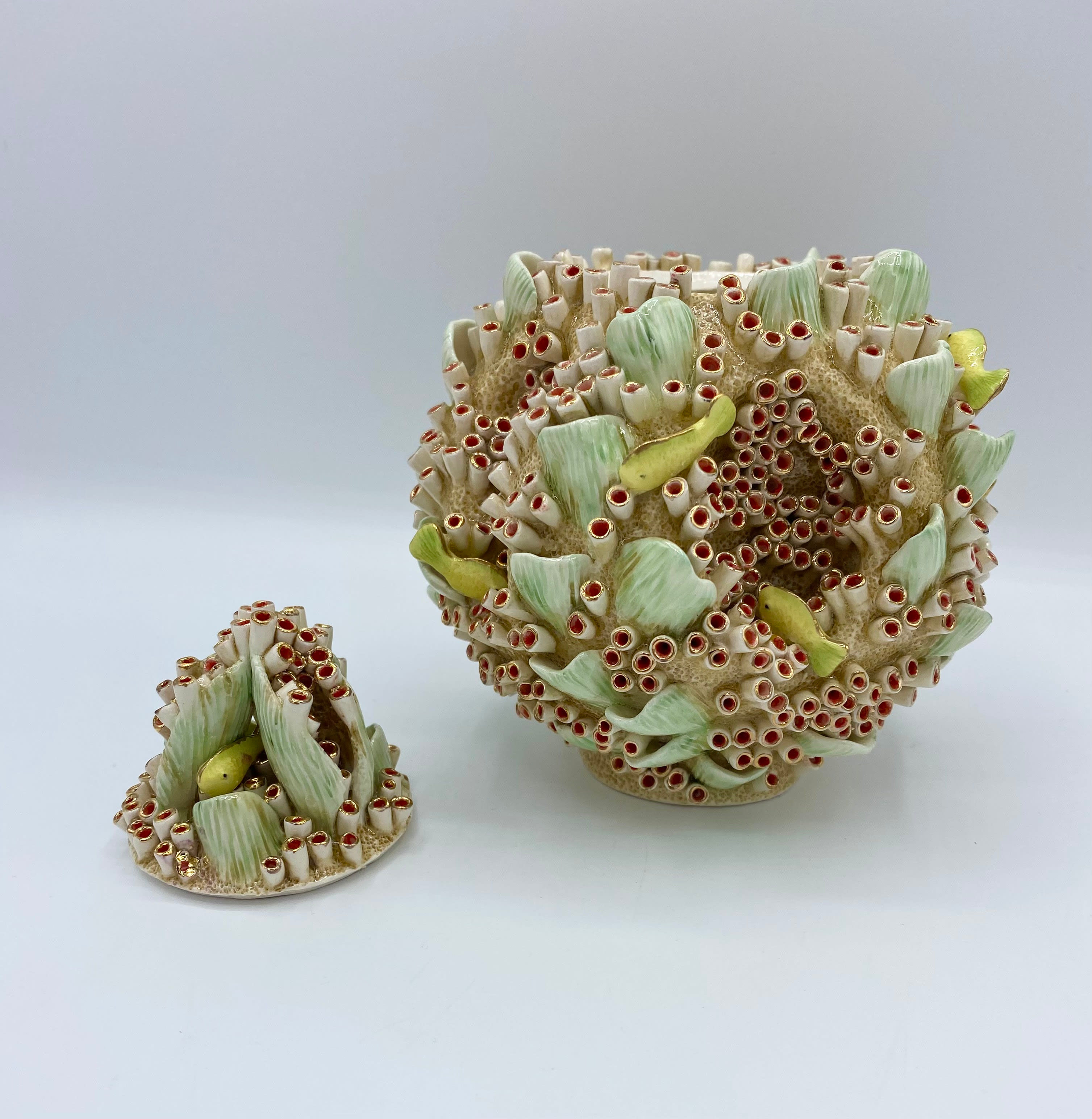 Delfina Emmanuel, Abyss Cachepot, 2022 | Contemporary Applied Arts