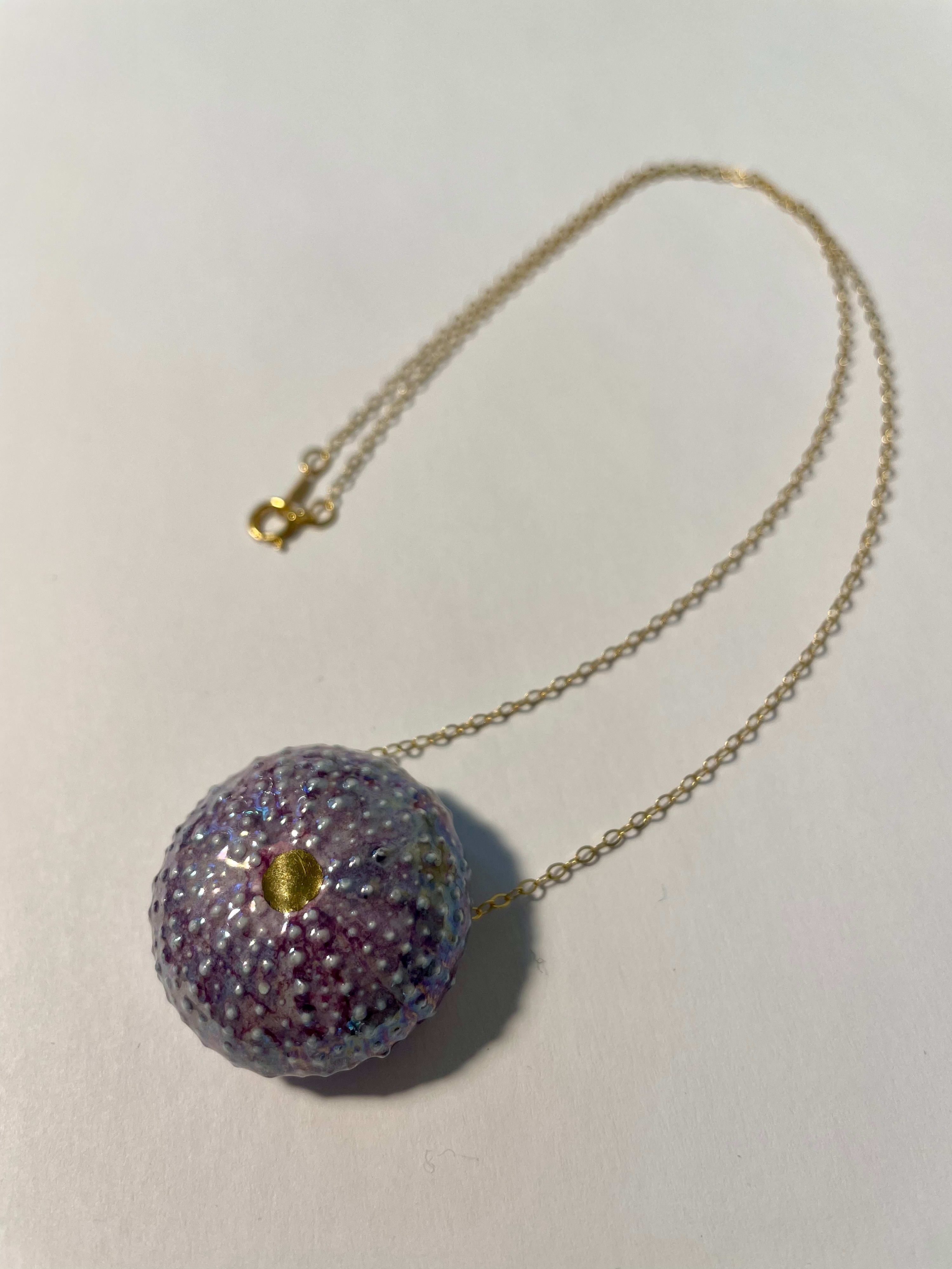 Delfina Emmanuel, Sea Urchin Pendant - Light Purple, 2023 ...