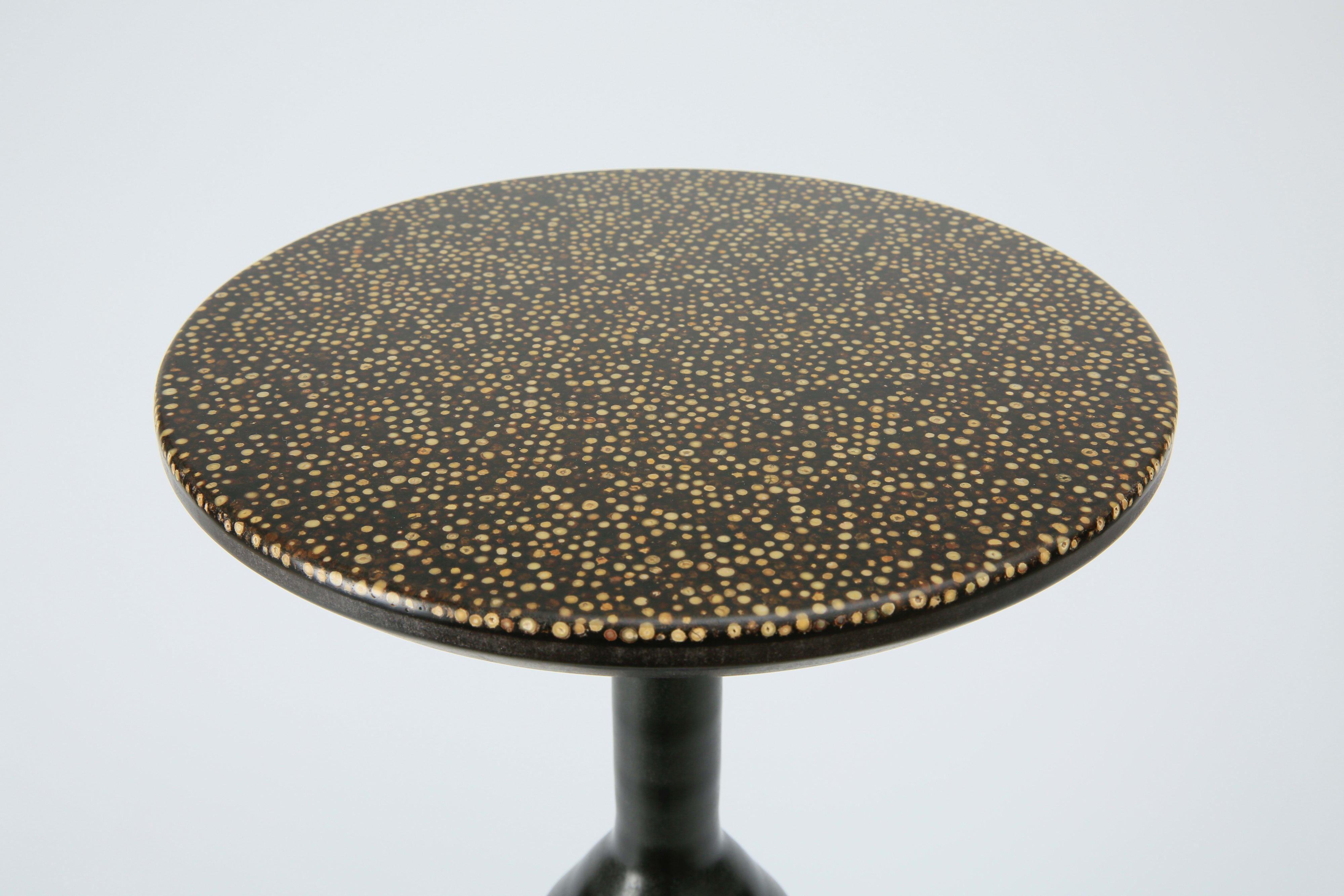 Laurent Peacock, Spool Side Table (Black), 2023 | Contemporary Applied Arts