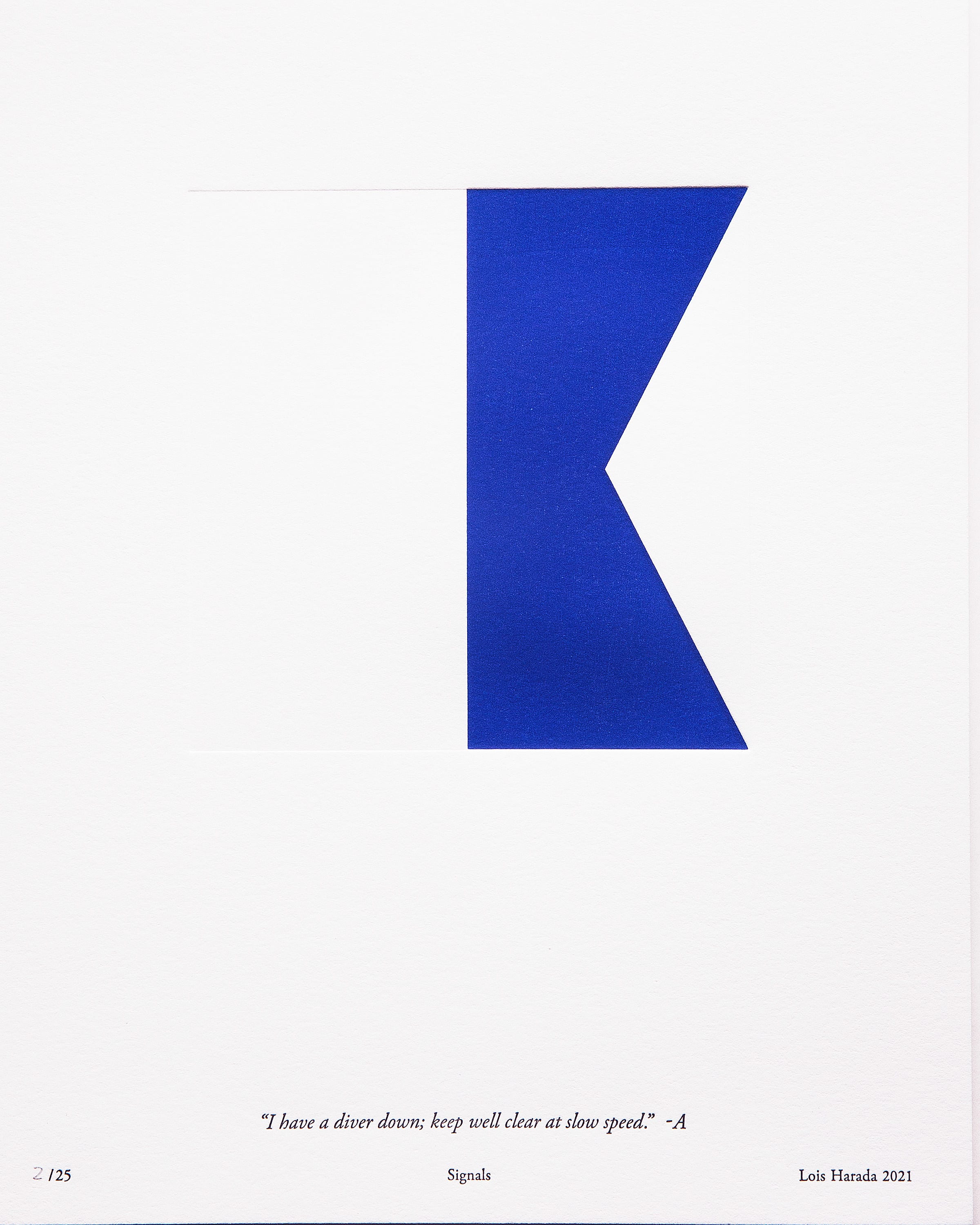 Lois Harada, Signals, 2021 | Cade Tompkins Projects