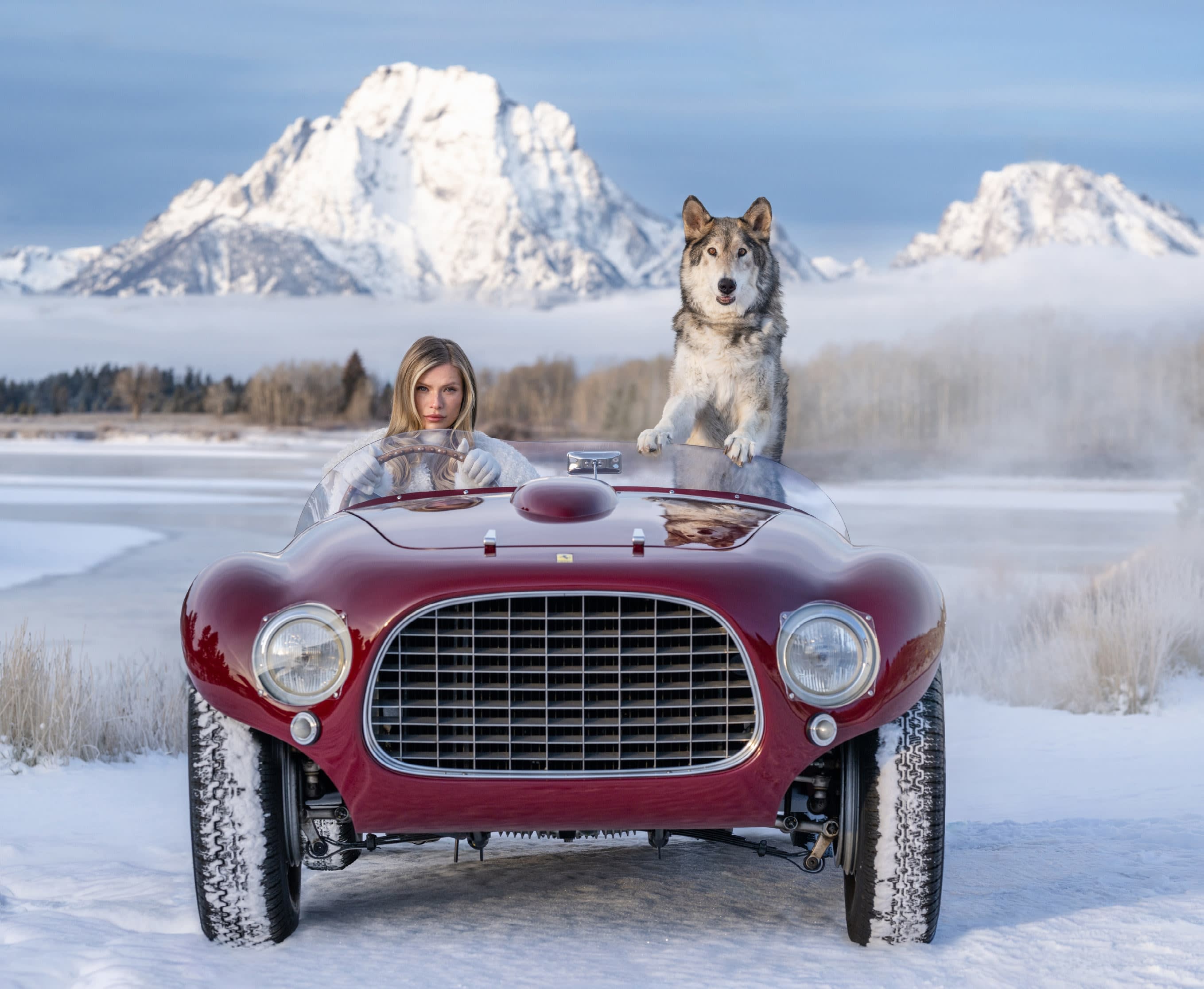 David Yarrow, The White Lady (Color), 2025 | Casterline|Goodman Gallery