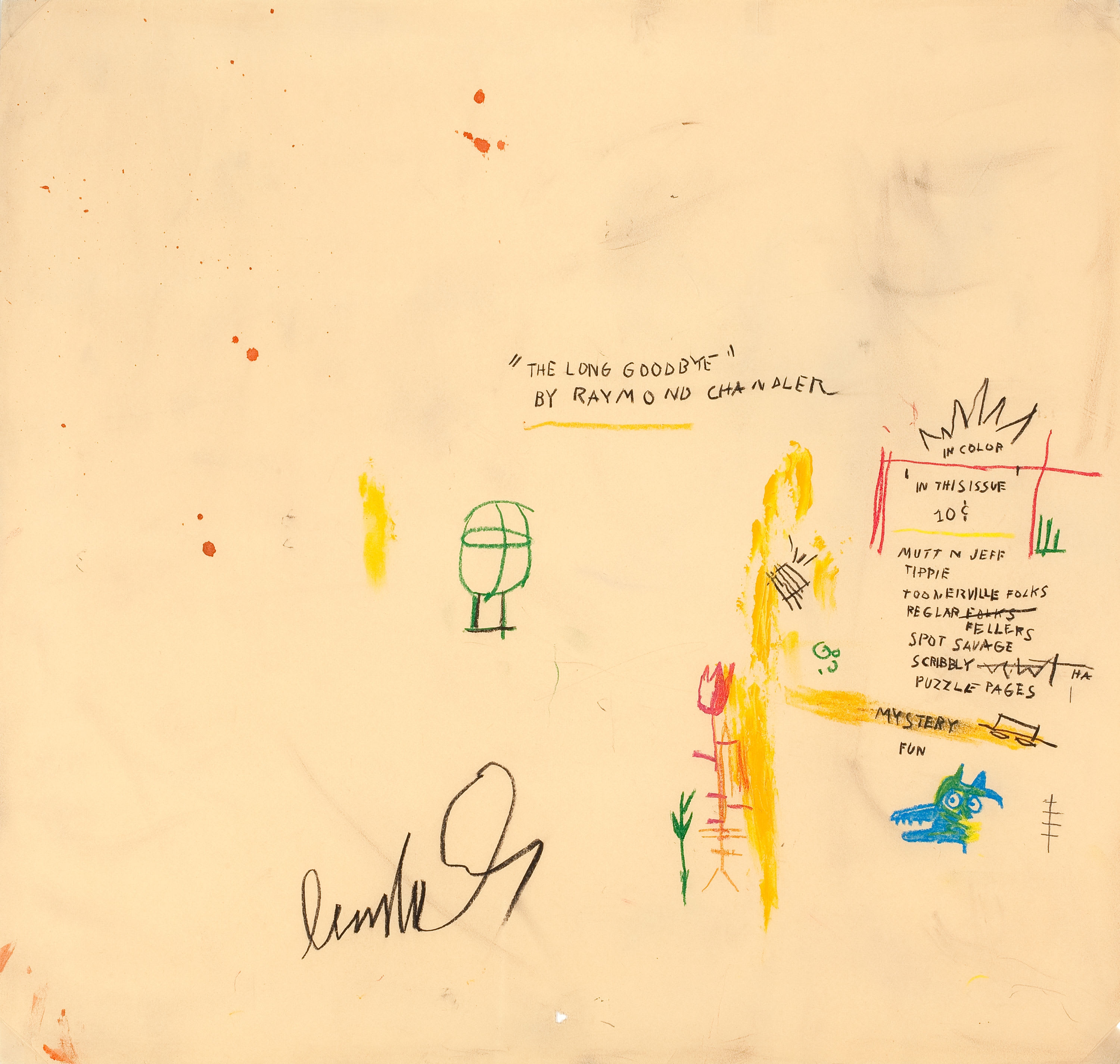 Jean-Michel Basquiat, In Color, 1986 | Casterline|Goodman Gallery