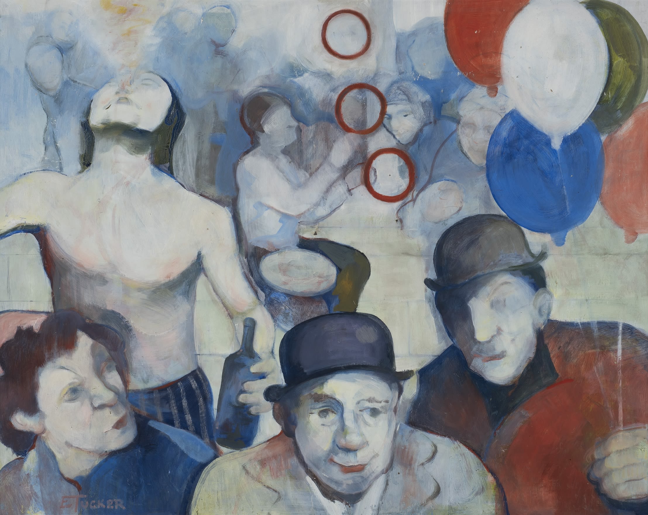 Eric Tucker, Three Hoops and a Firebreather | Connaught Brown