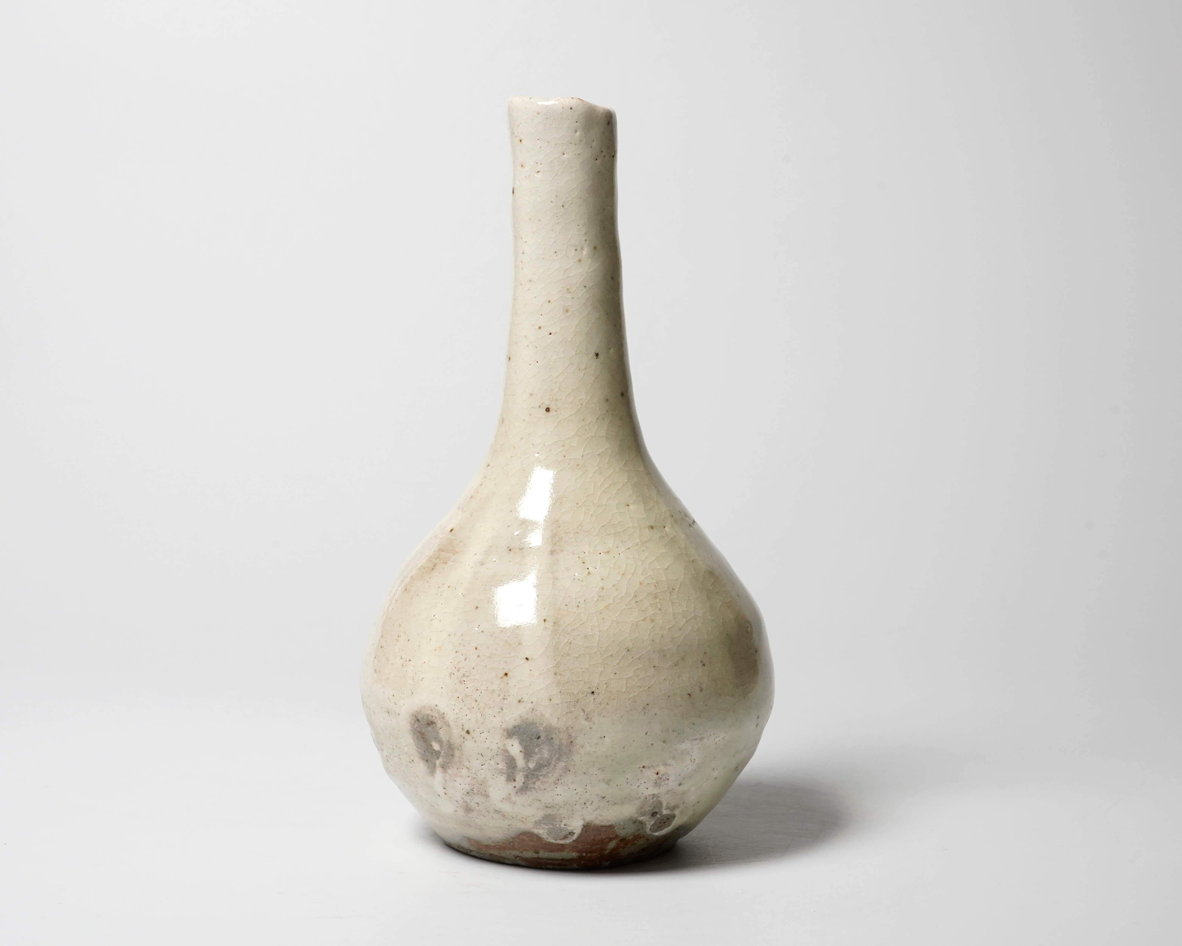 Toyoba Seiya 豊場惺也, Kohiki Flower Vase 粉吹 花生 | Dai Ichi Arts | Japanese ...