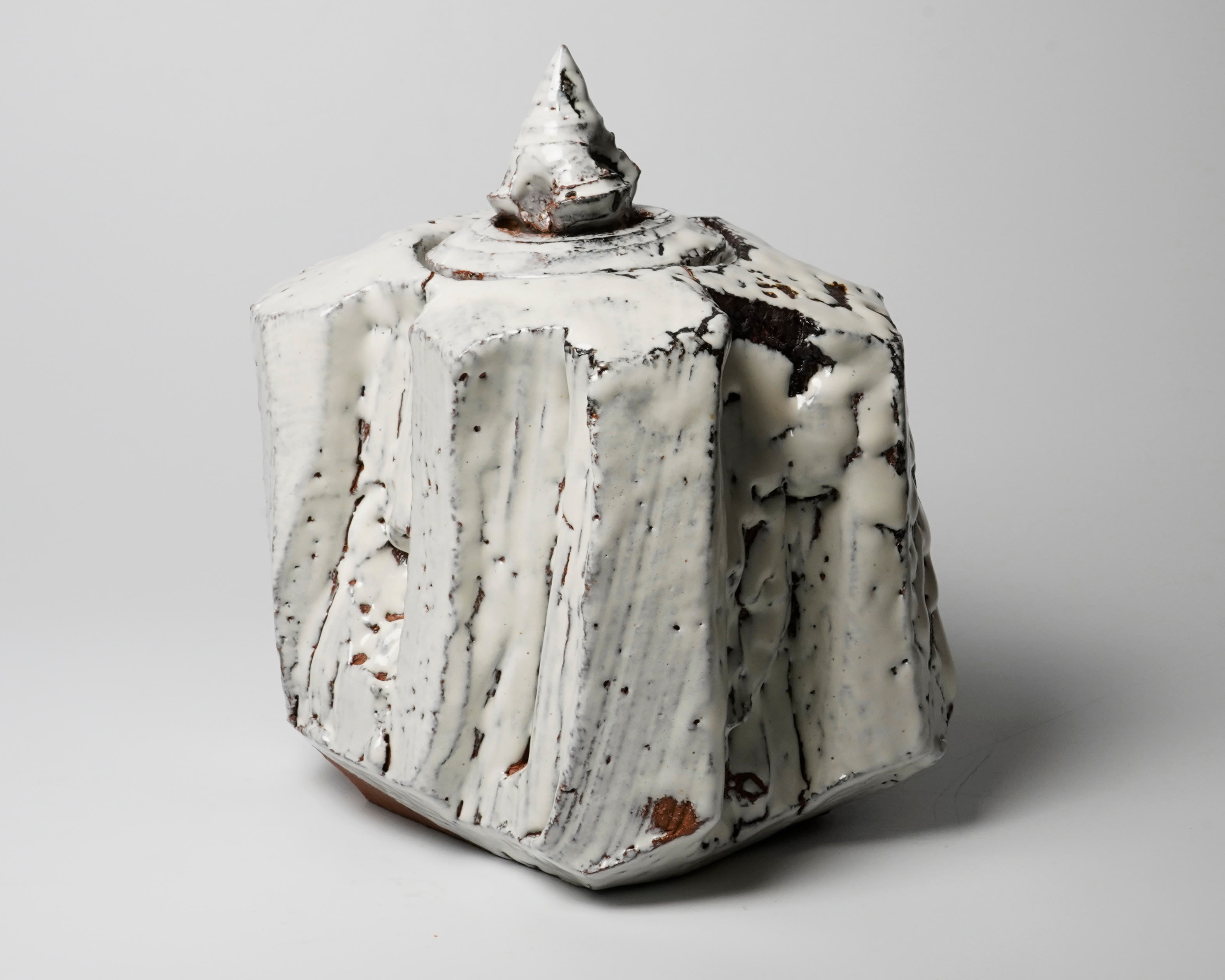 MIWA Kyusetsu XIII (Kazuhiko) 十三代 三輪休雪(和彦）, Snowy Summit 雪嶺, 2021 | Dai Ichi Arts | Japanese ...