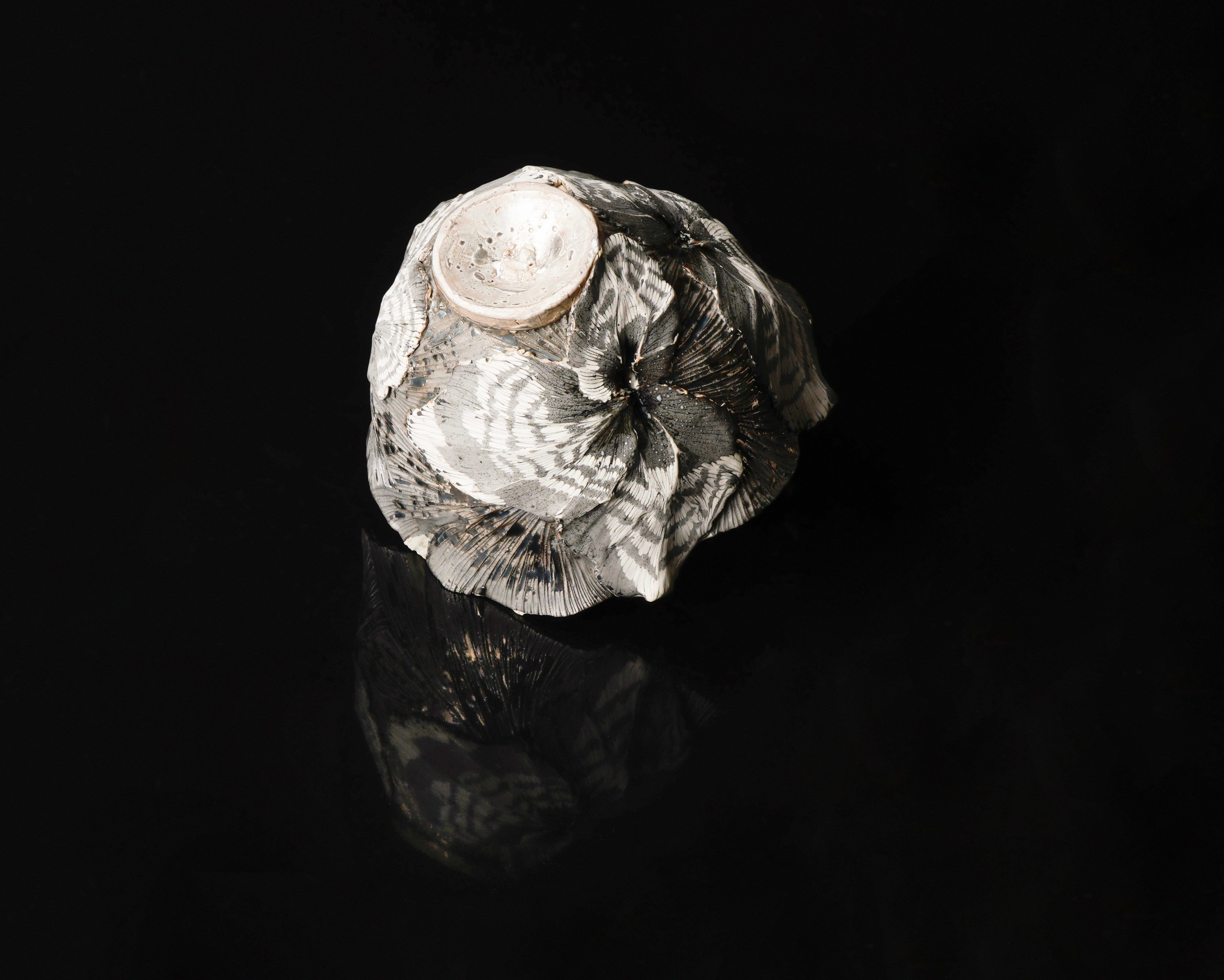 Shingu Sayaka 新宮さやか, No.38 "Calyx" teabowl 萼容 碗, 2024 | Dai Ichi Arts ...