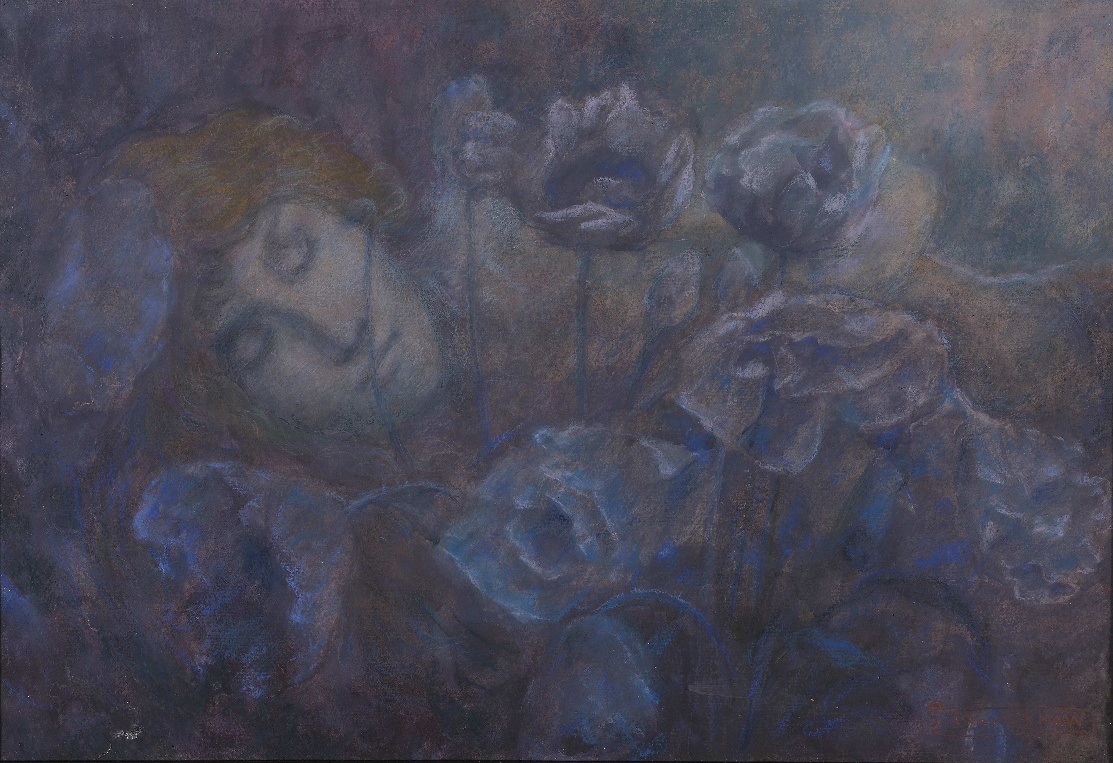 Byam Shaw, Ophelia , circa 1900 | Galerie Drylewicz