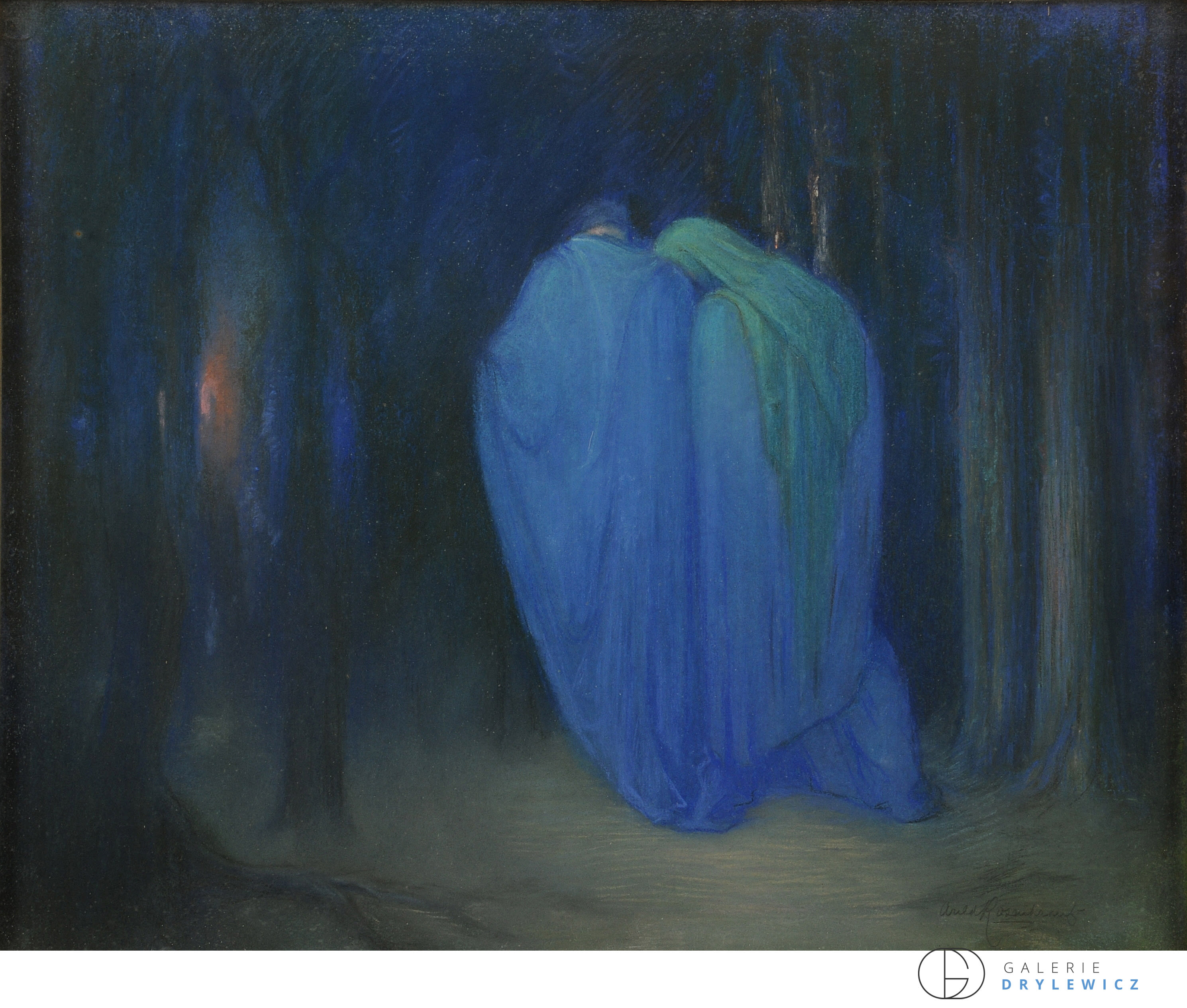 Arild Rosenkrantz, Au coeur de la forêt, circa 1900 | Galerie Drylewicz