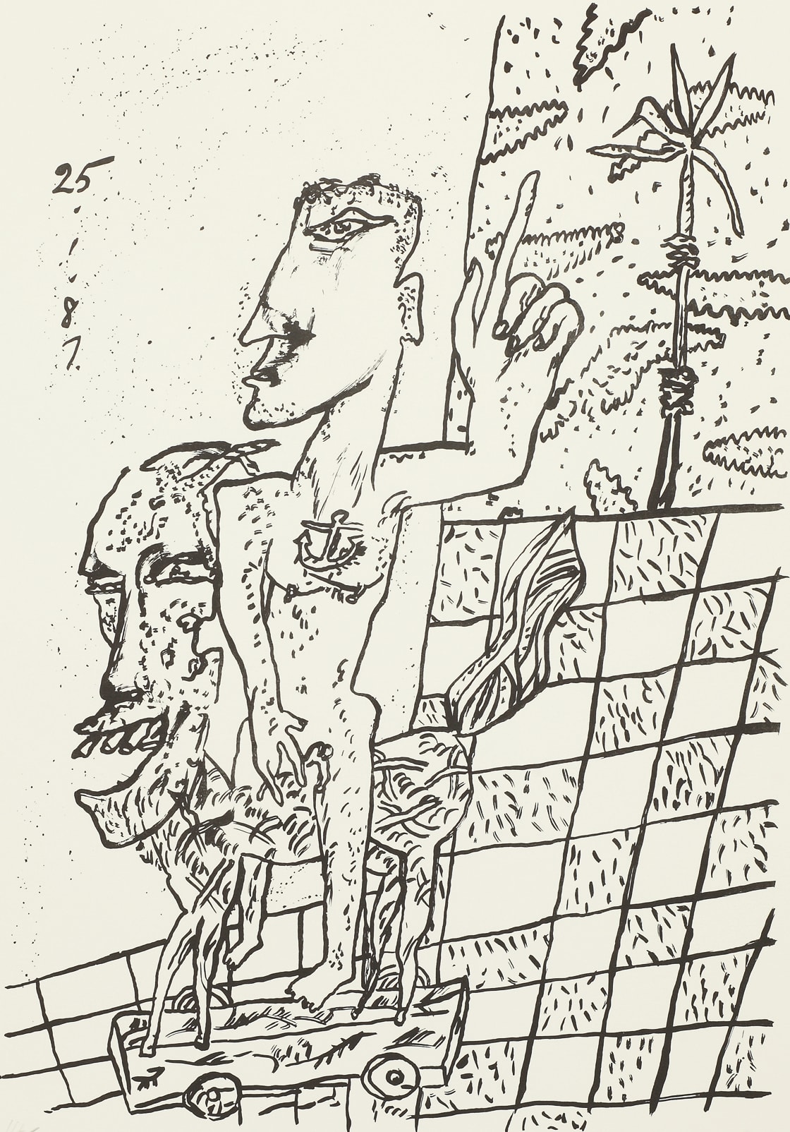 Ian McCulloch, Palm Sunday - California, 1987 | shop.glasgowprintstudio ...