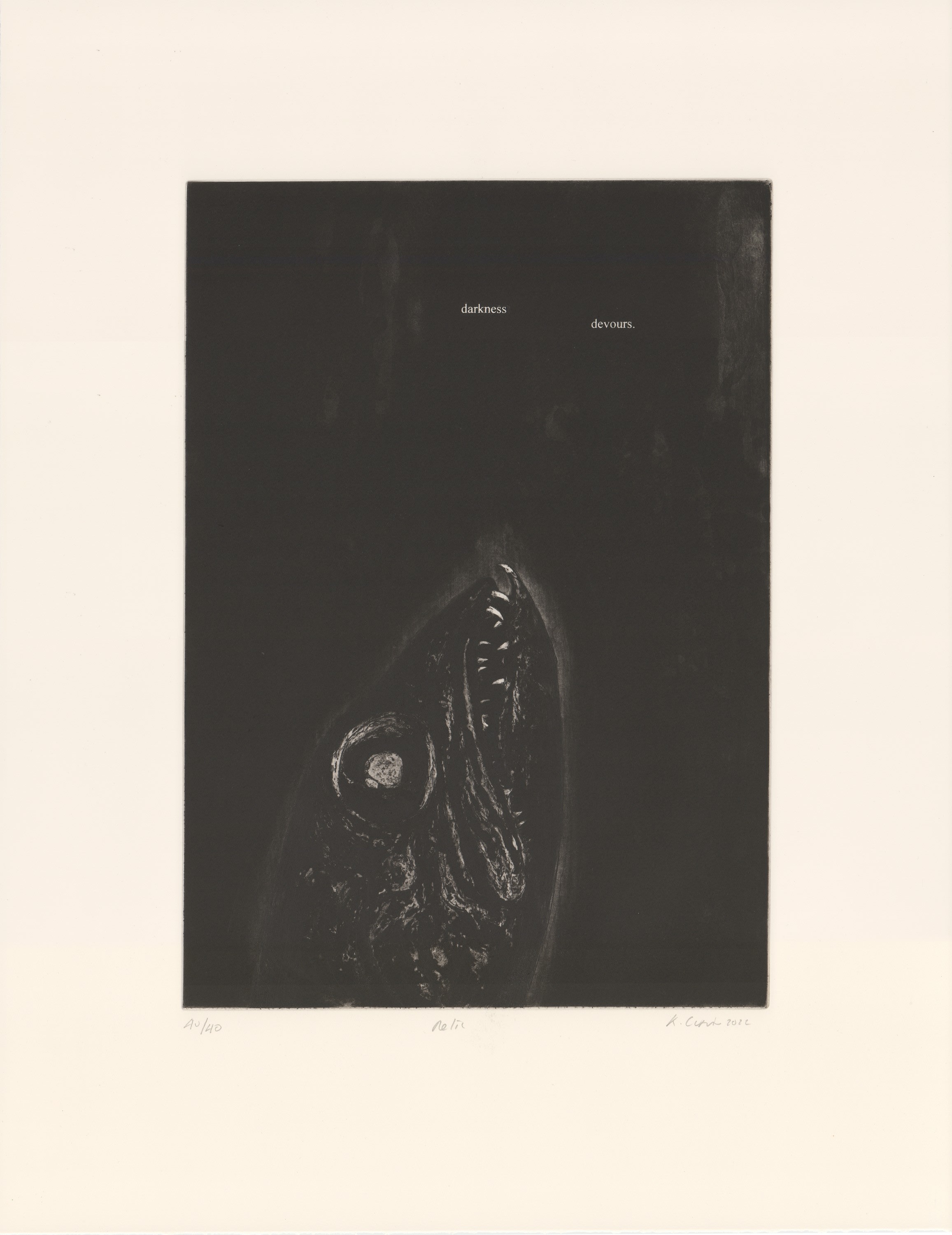 Ken Currie, Relic, 2022 | shop.glasgowprintstudio.co.uk