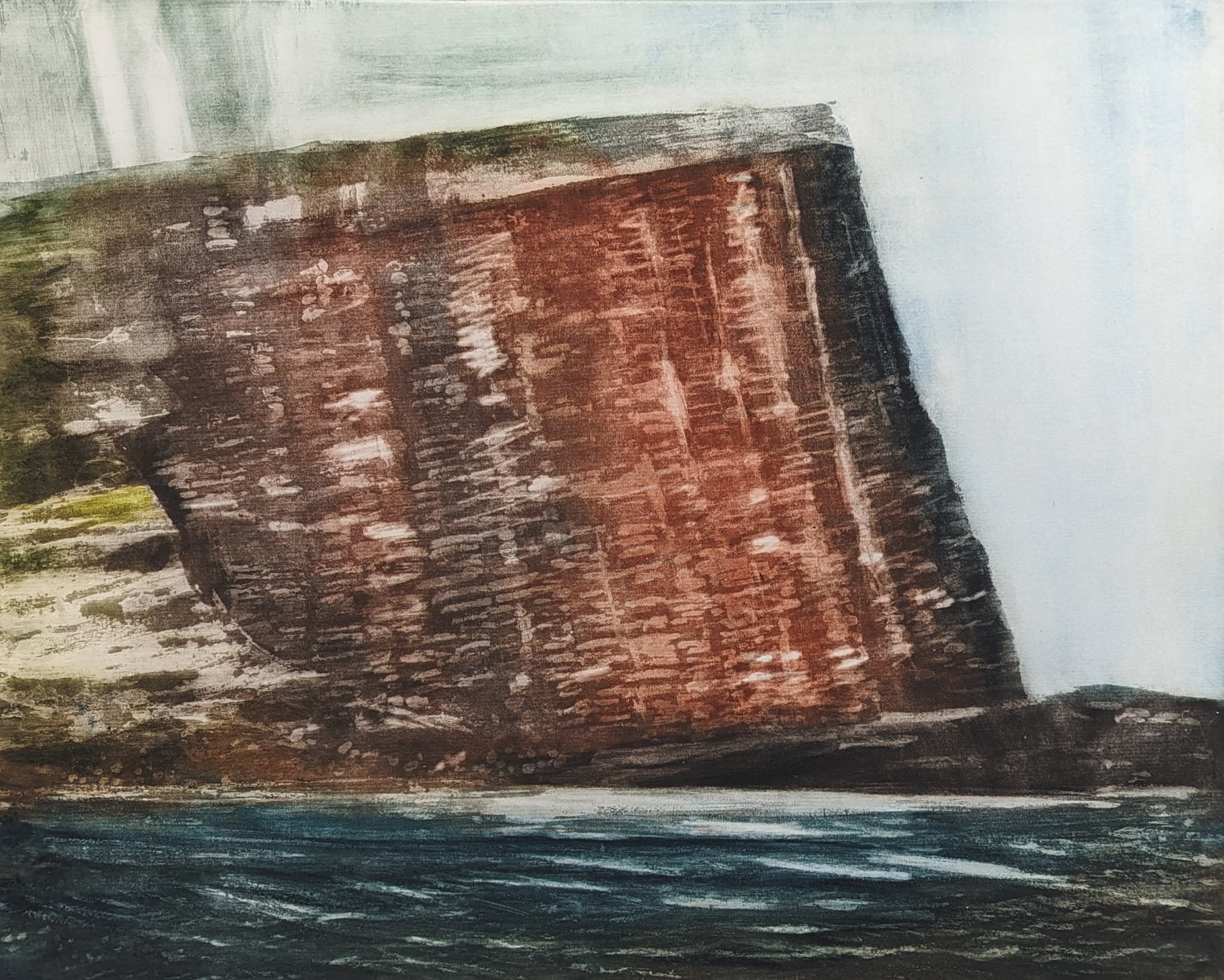 Gregor Smith, Red Head, Eday, Orkney, 2022 | shop.glasgowprintstudio.co.uk