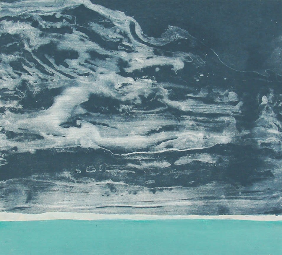 Lin Chau, Drifting (Green Sea), 2024 | shop.glasgowprintstudio.co.uk
