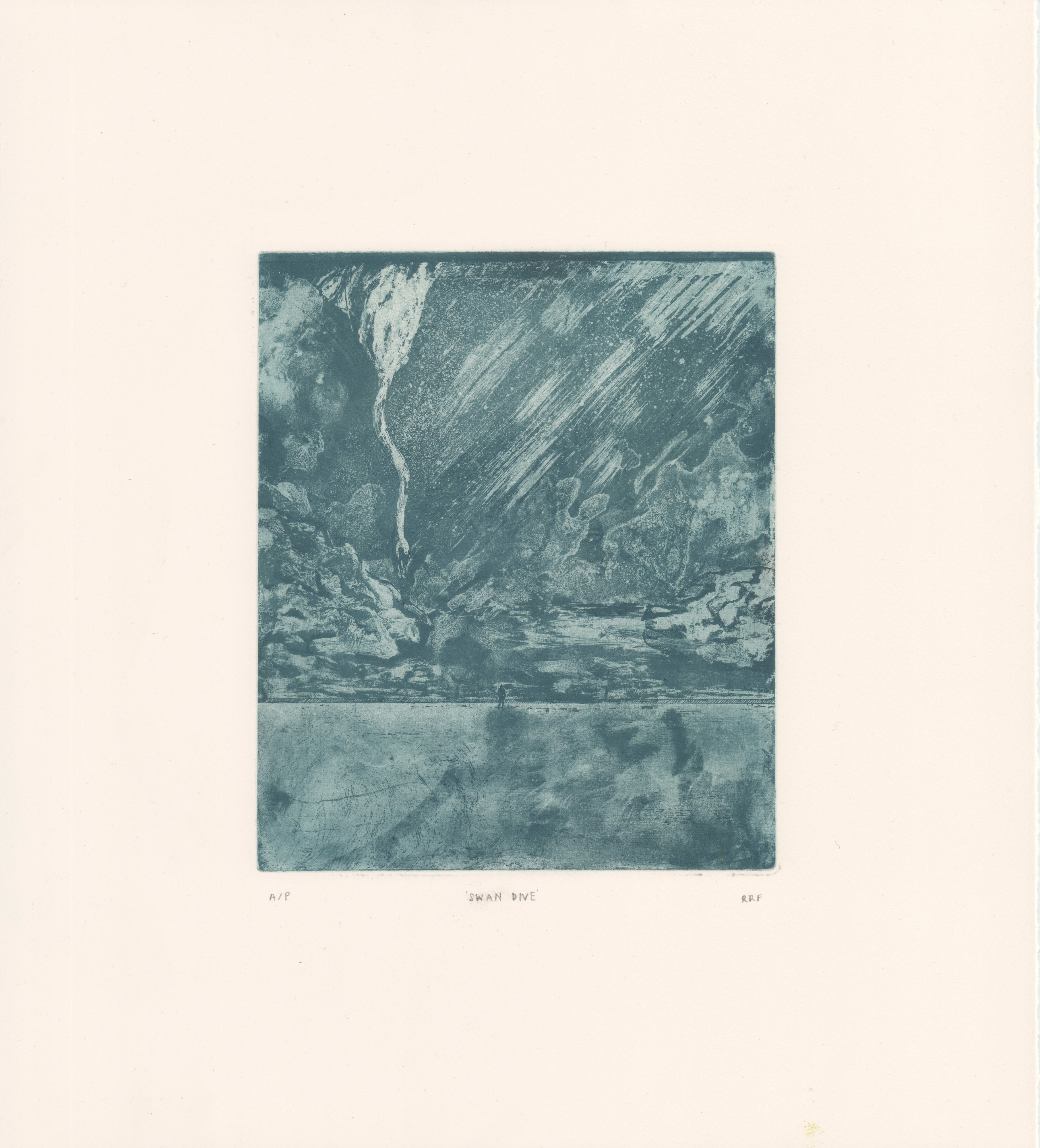 Rebecca Fielding, Swan Dive, 2025 | shop.glasgowprintstudio.co.uk