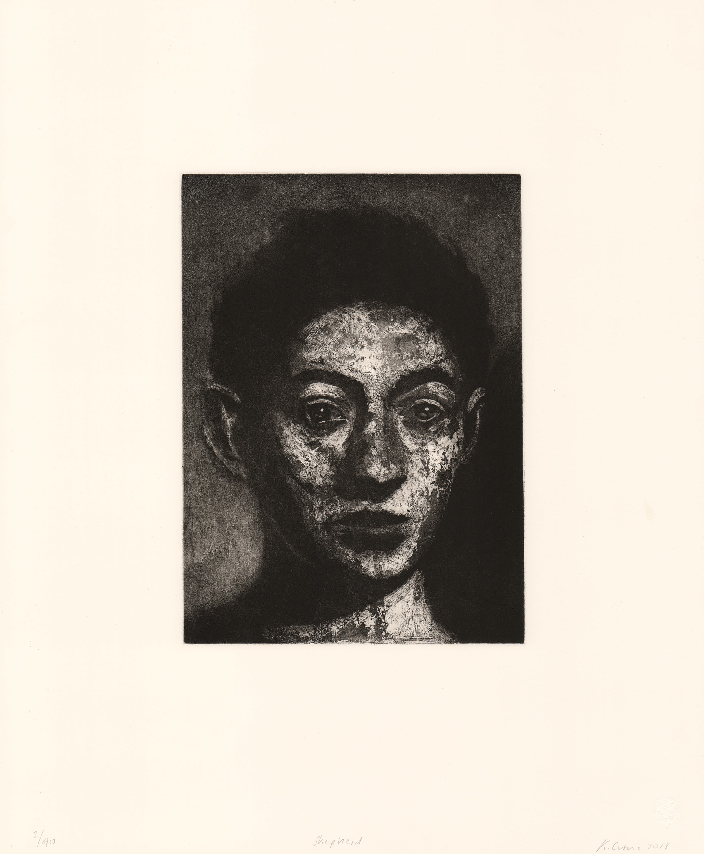 Ken Currie, Shepherd, 2018 | shop.glasgowprintstudio.co.uk