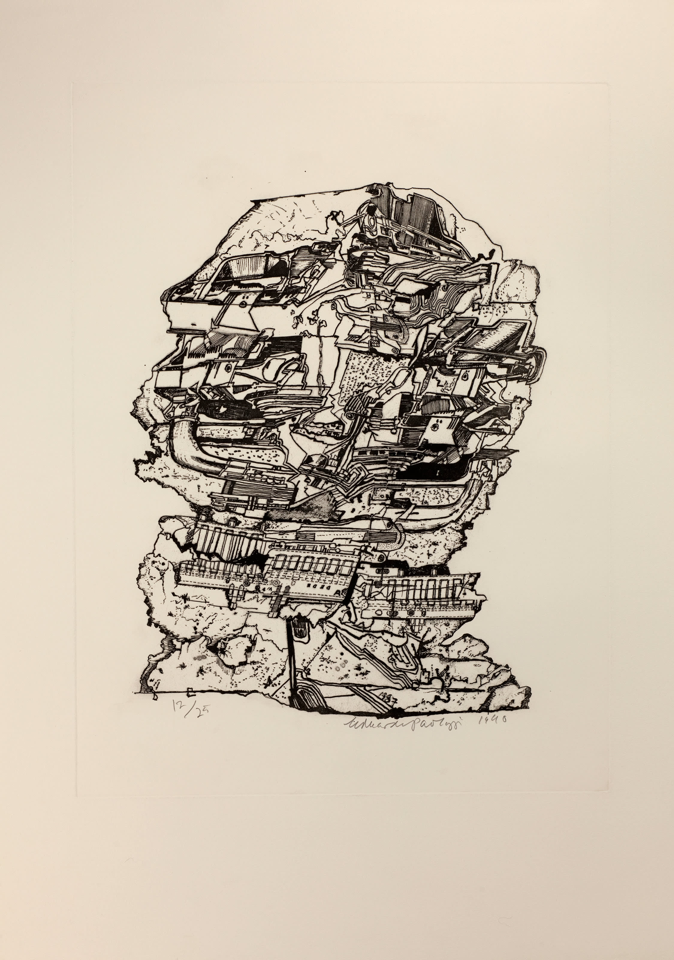 Eduardo Paolozzi, Landscape I, 1990 | shop.glasgowprintstudio.co.uk