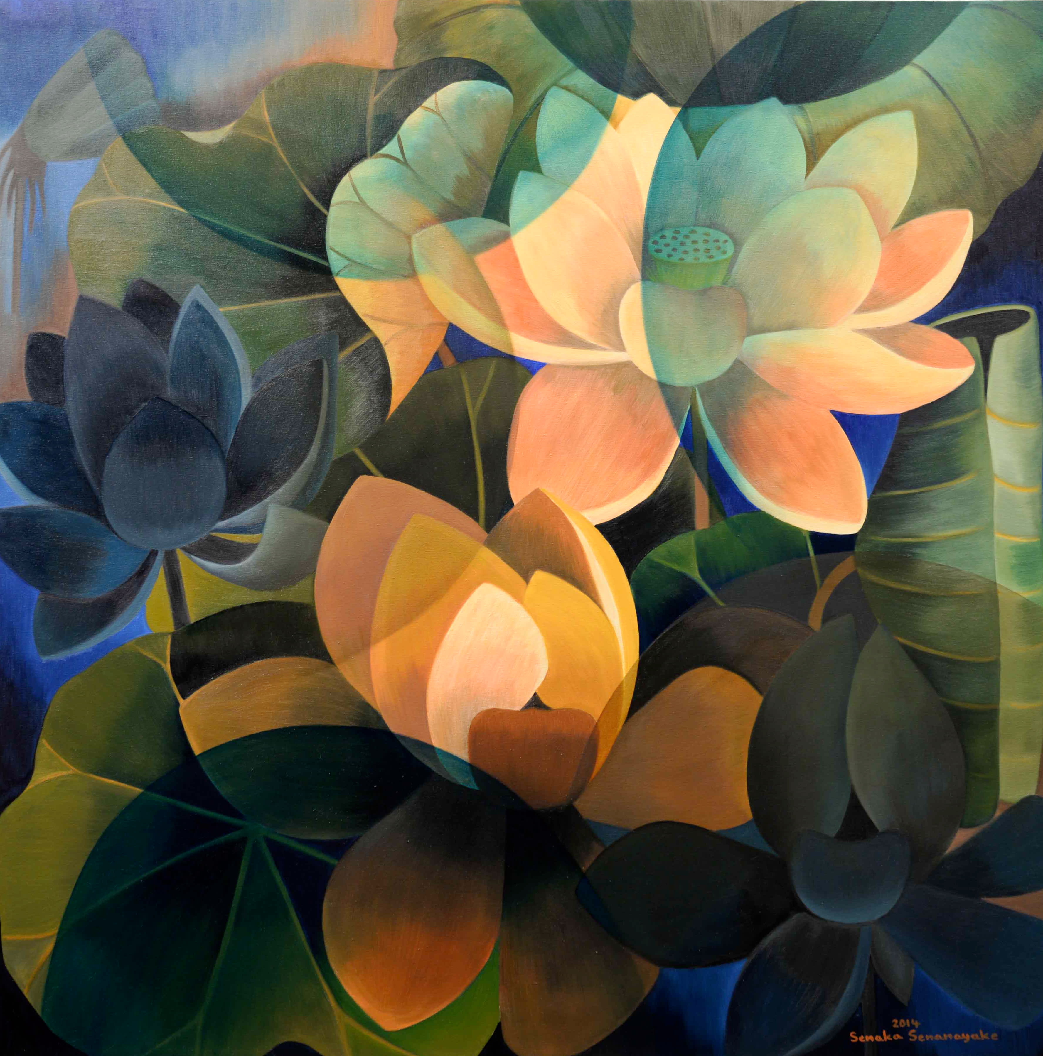 Senaka Senanayake, Dark Lotus, 2014 | Grosvenor Gallery