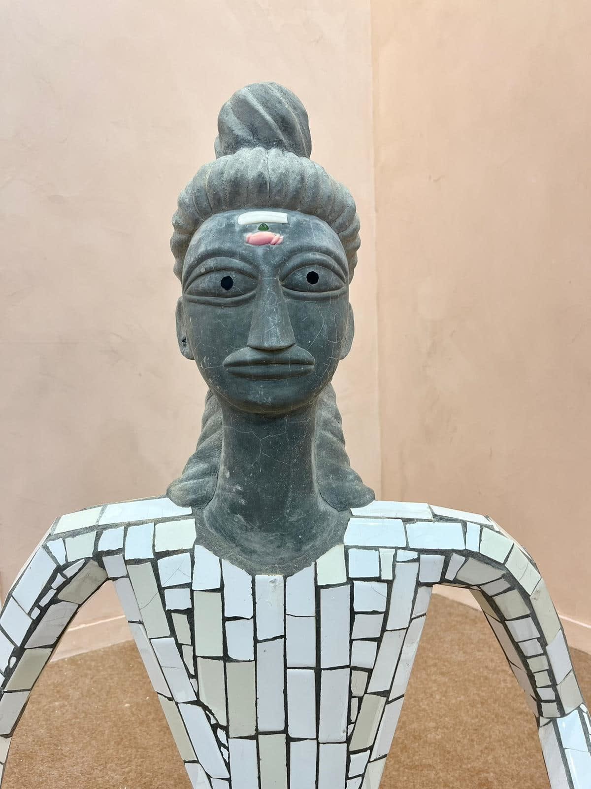 Nek Chand, Seated Figure, 1980-1990 | Grosvenor Gallery