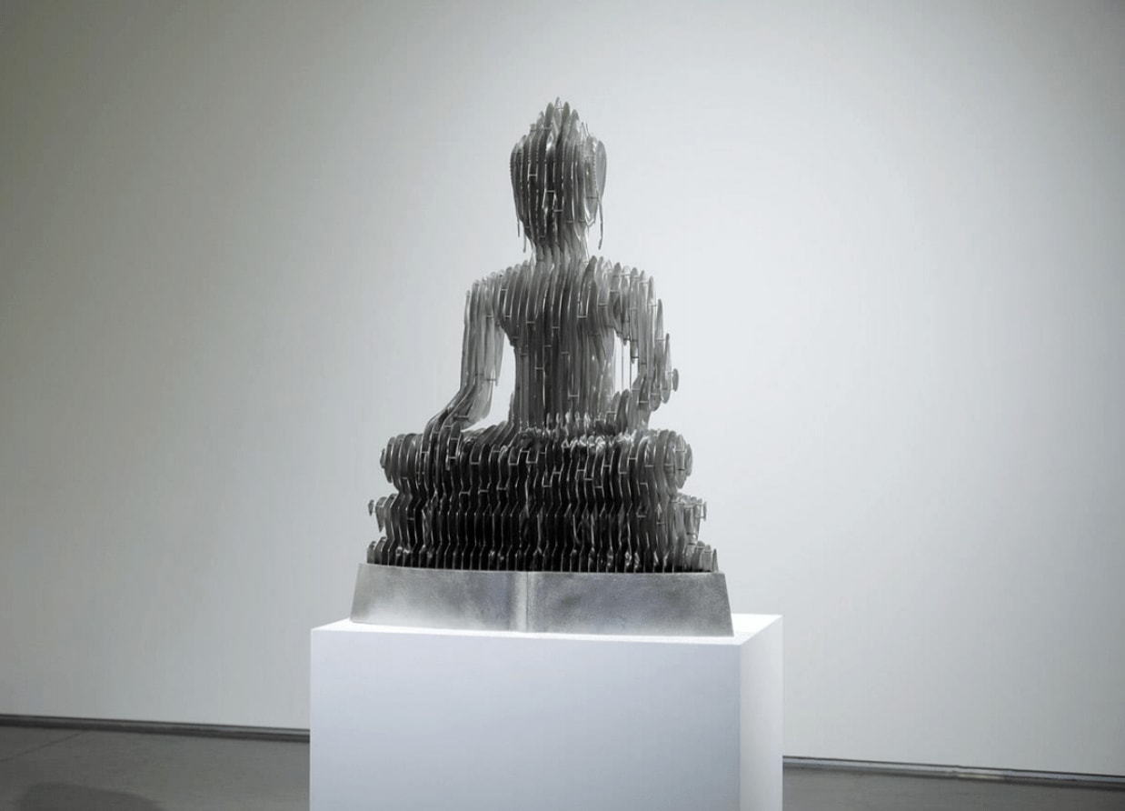 Julian Voss-Andreae, Quantum Buddha, 2023 | Impulse Gallery