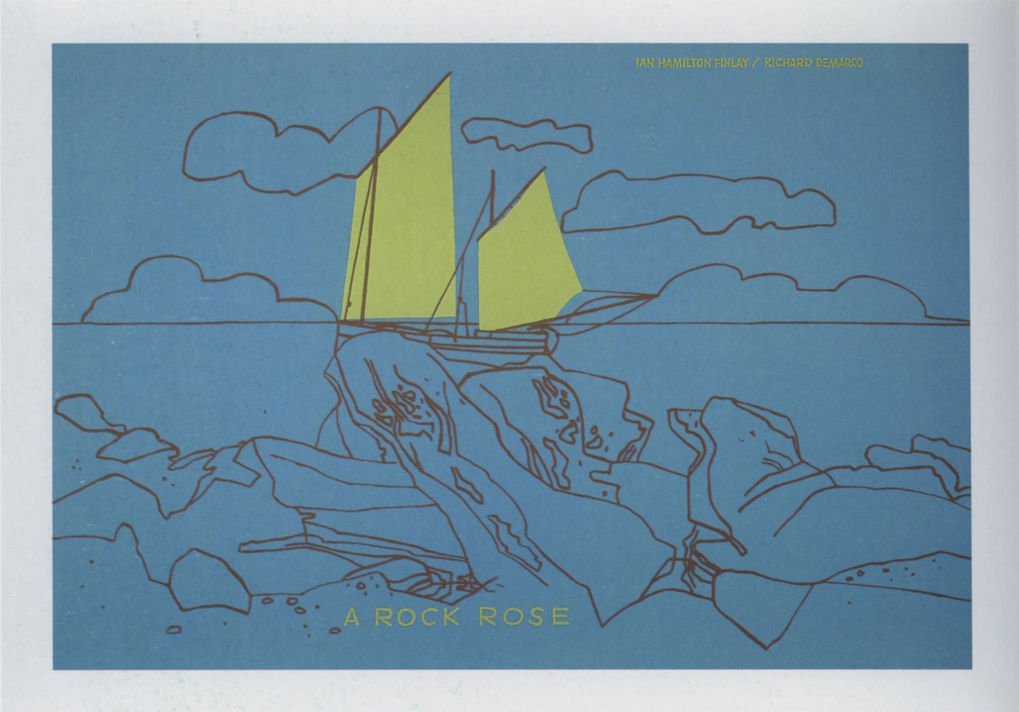 Ian Hamilton Finlay, A Rock Rose, 1971 | Ingleby Gallery