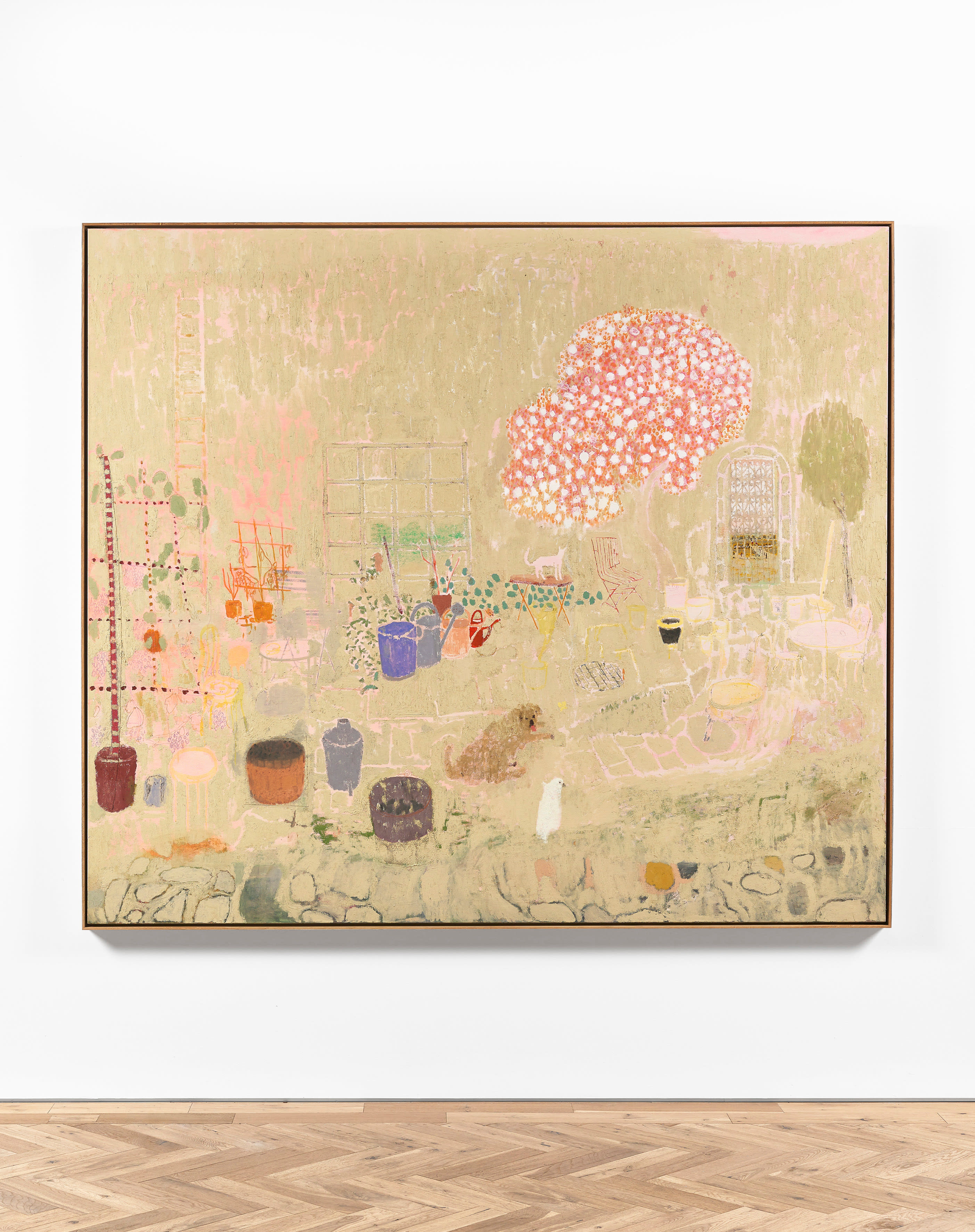 Andrew Cranston, Walled garden (after Paul Klee), 2023 | Ingleby Gallery
