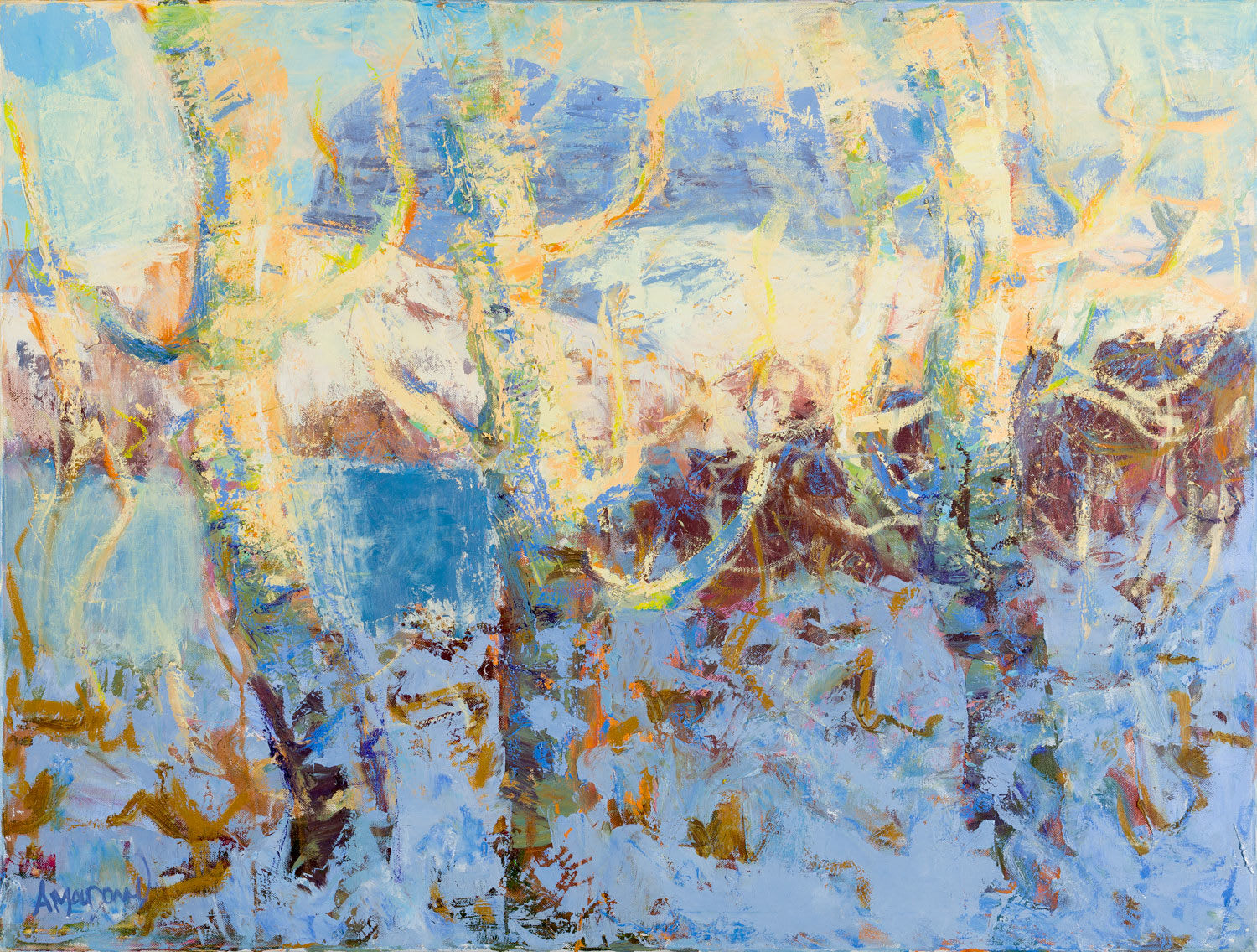 Allan MacDonald, Lick of Light, 2023 | Kilmorack Gallery