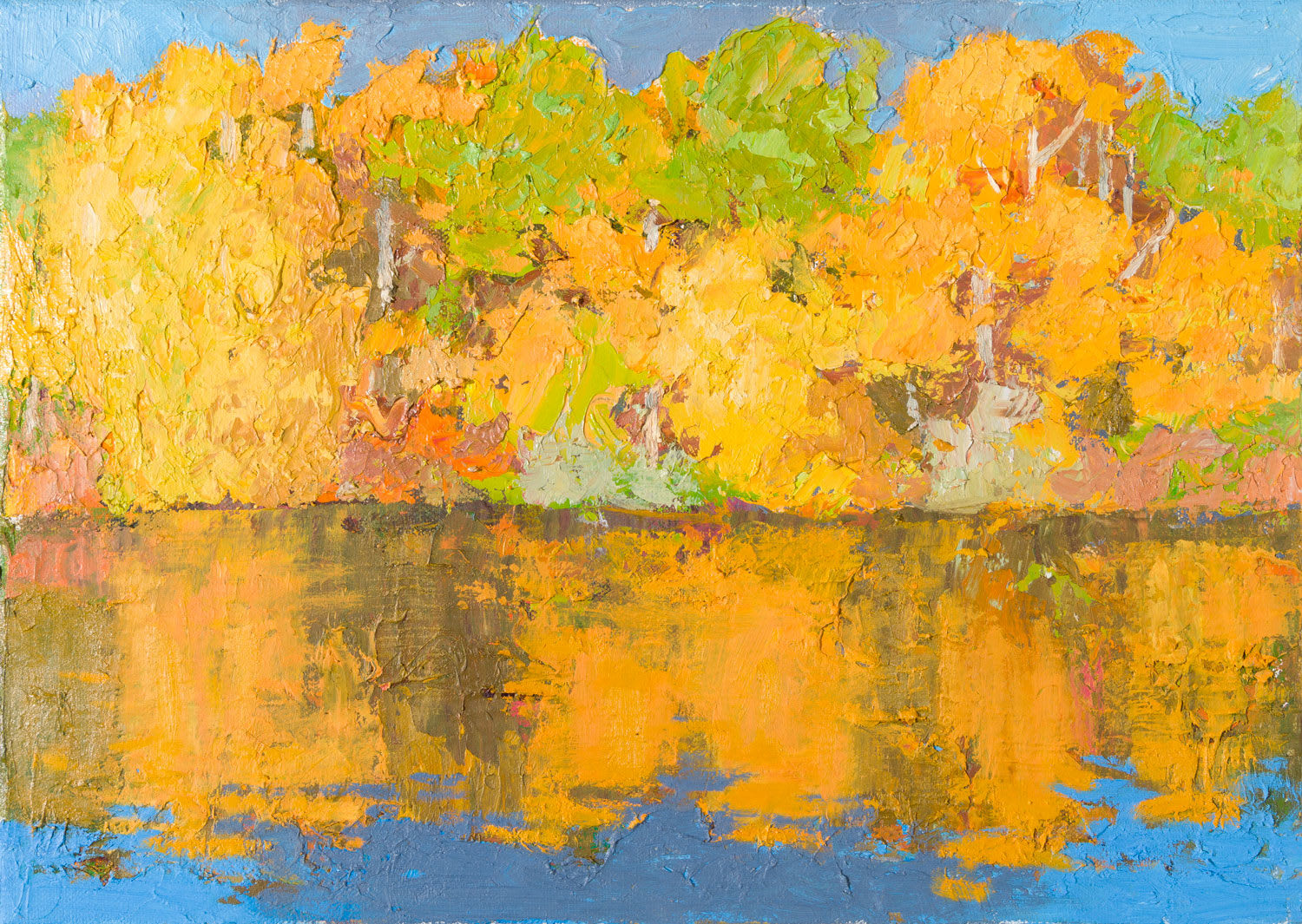 Allan MacDonald, far bank, Eskadale, 2023 | Kilmorack Gallery