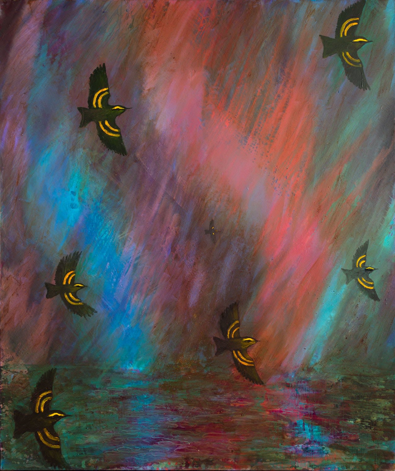 Paul Bloomer, Night Flight, 2023 | Kilmorack Gallery