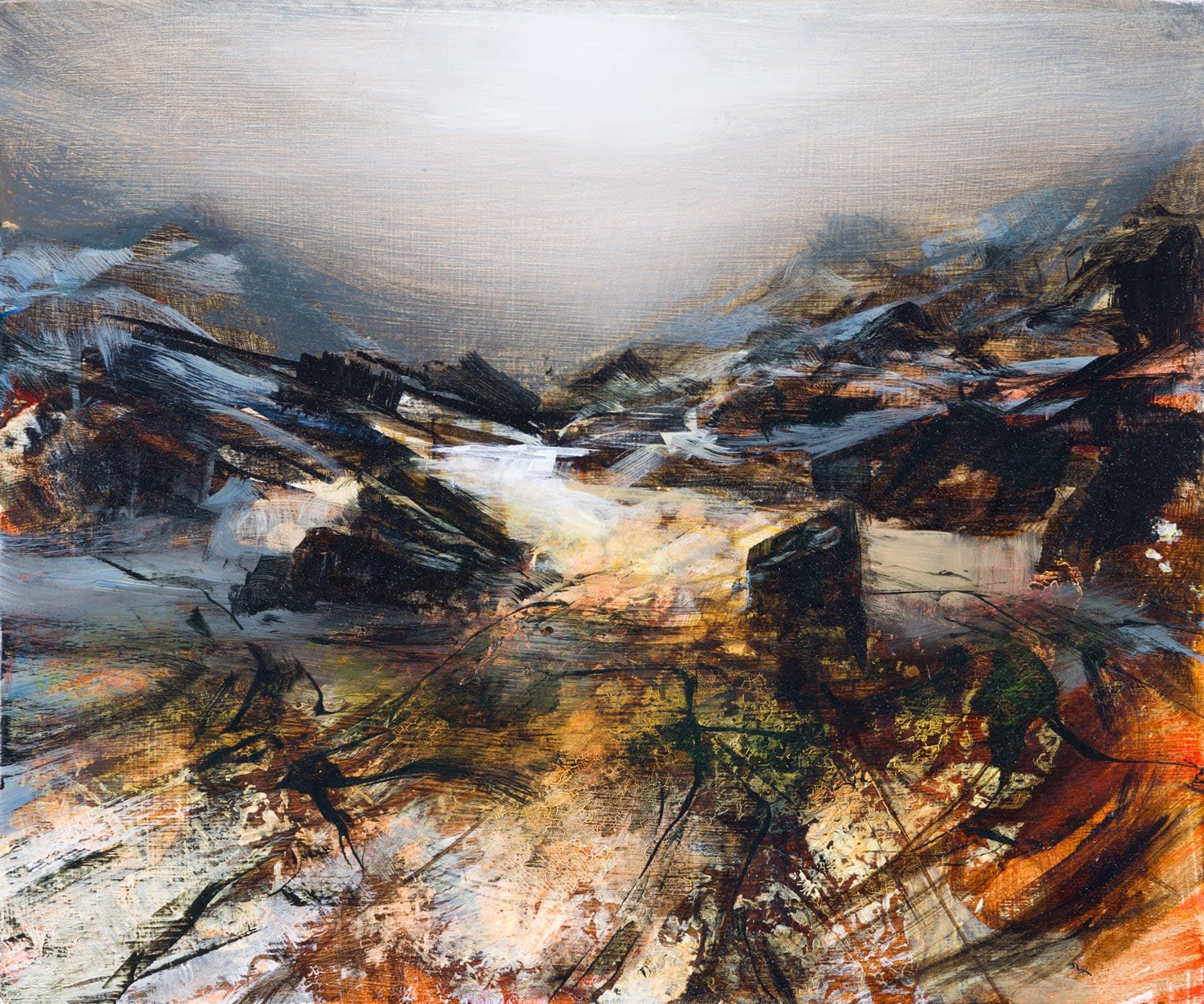 Beth Robertson Fiddes, Cold Winter Light, 2025 | Kilmorack Gallery