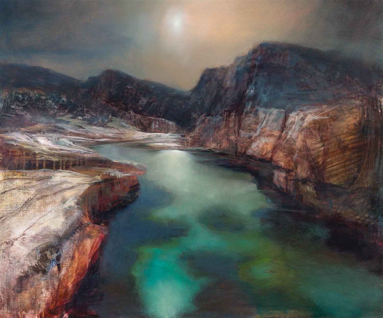Beth Robertson Fiddes, Moon Pool, 2024 | Kilmorack Gallery