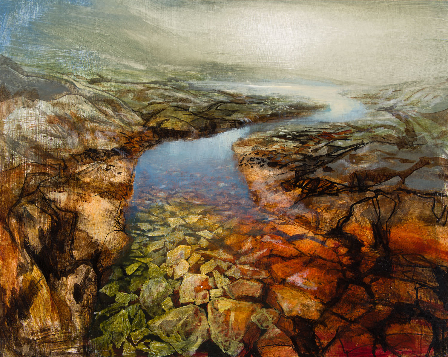 Beth Robertson Fiddes, Hill Loch Assynt, 2019 | Kilmorack Gallery