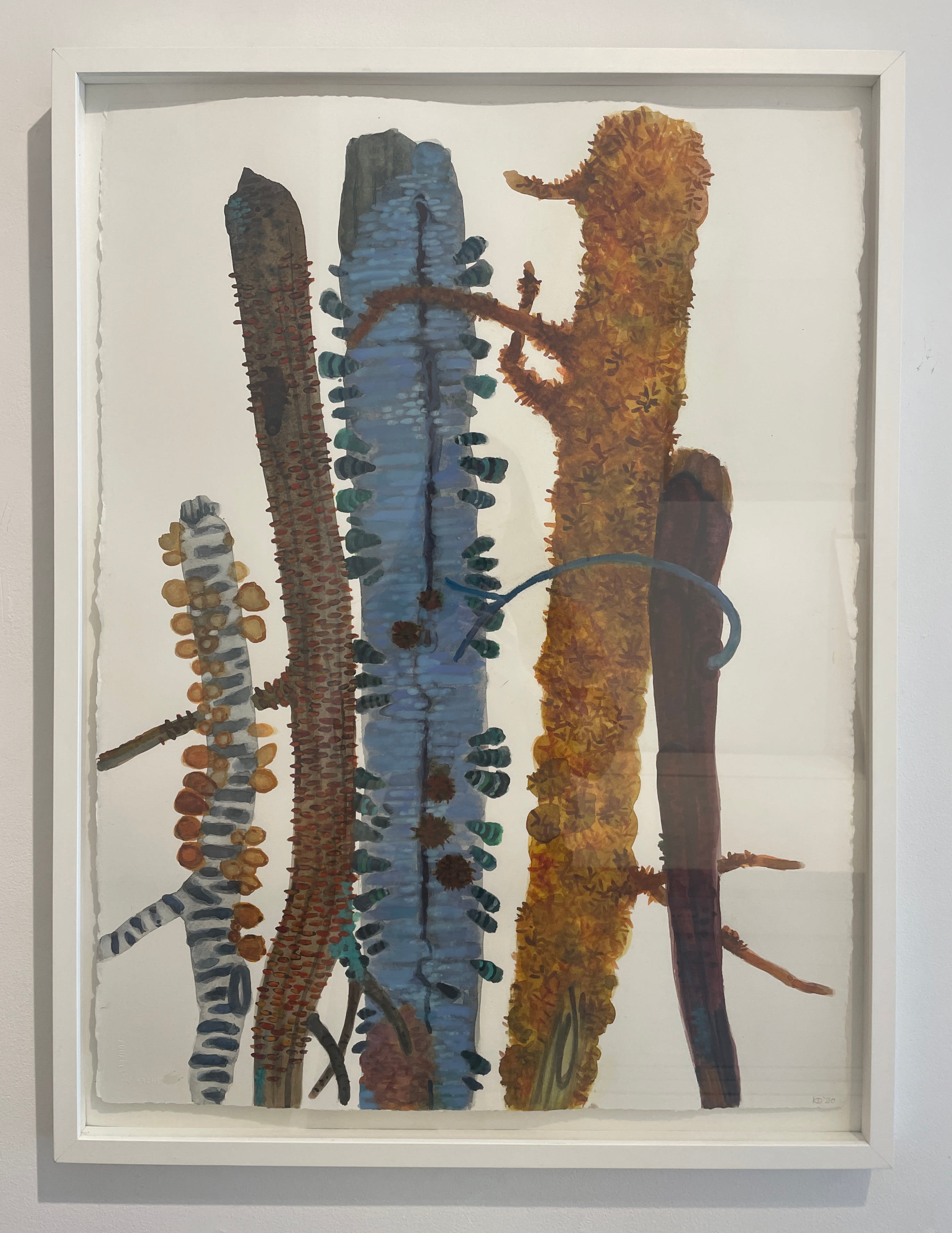 Katie DeGroot, Untitled (Burnt Orange), 2020 | Markel Fine Arts