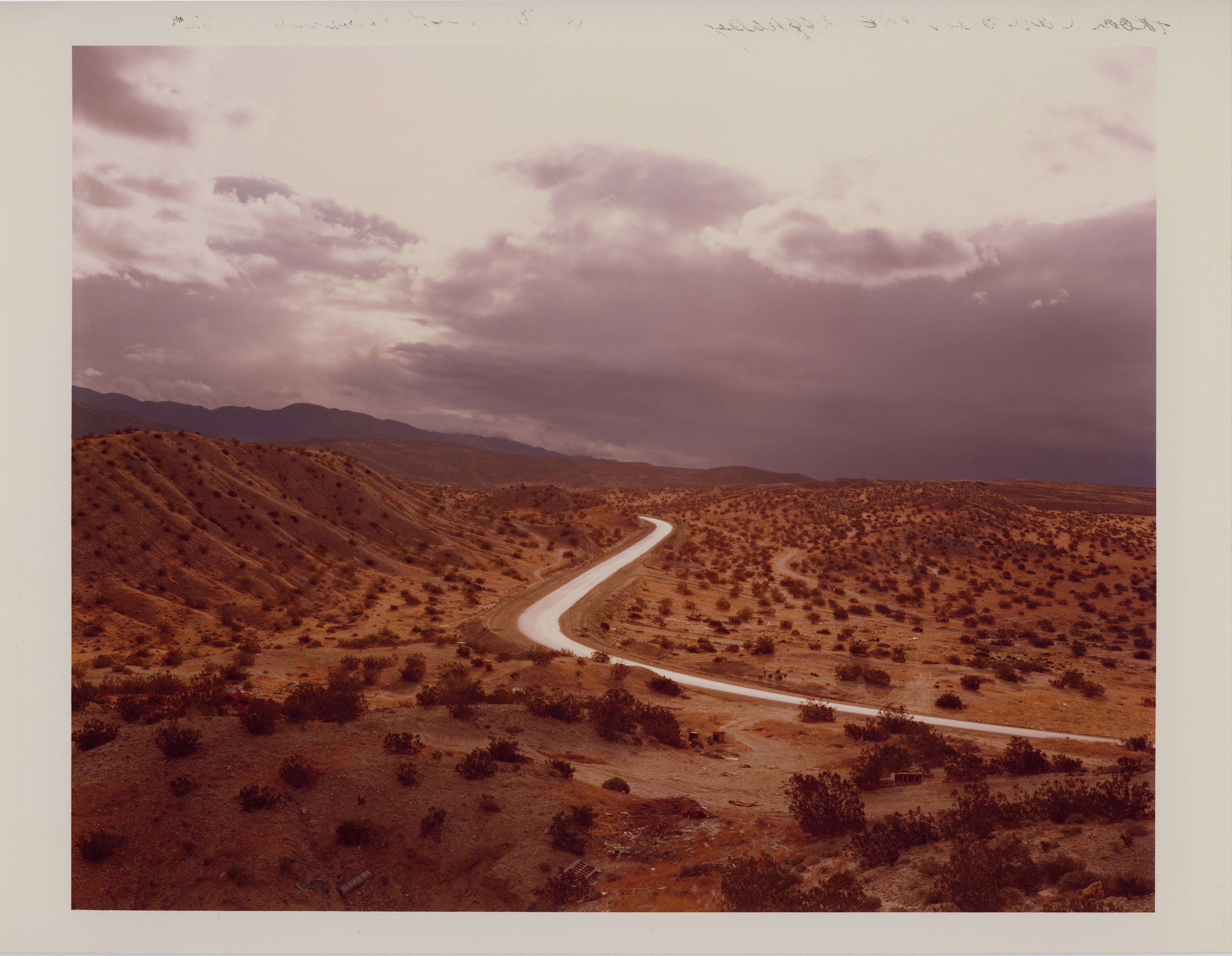 Richard Misrach, Edom Hill Road, 1983 | Marshall Gallery