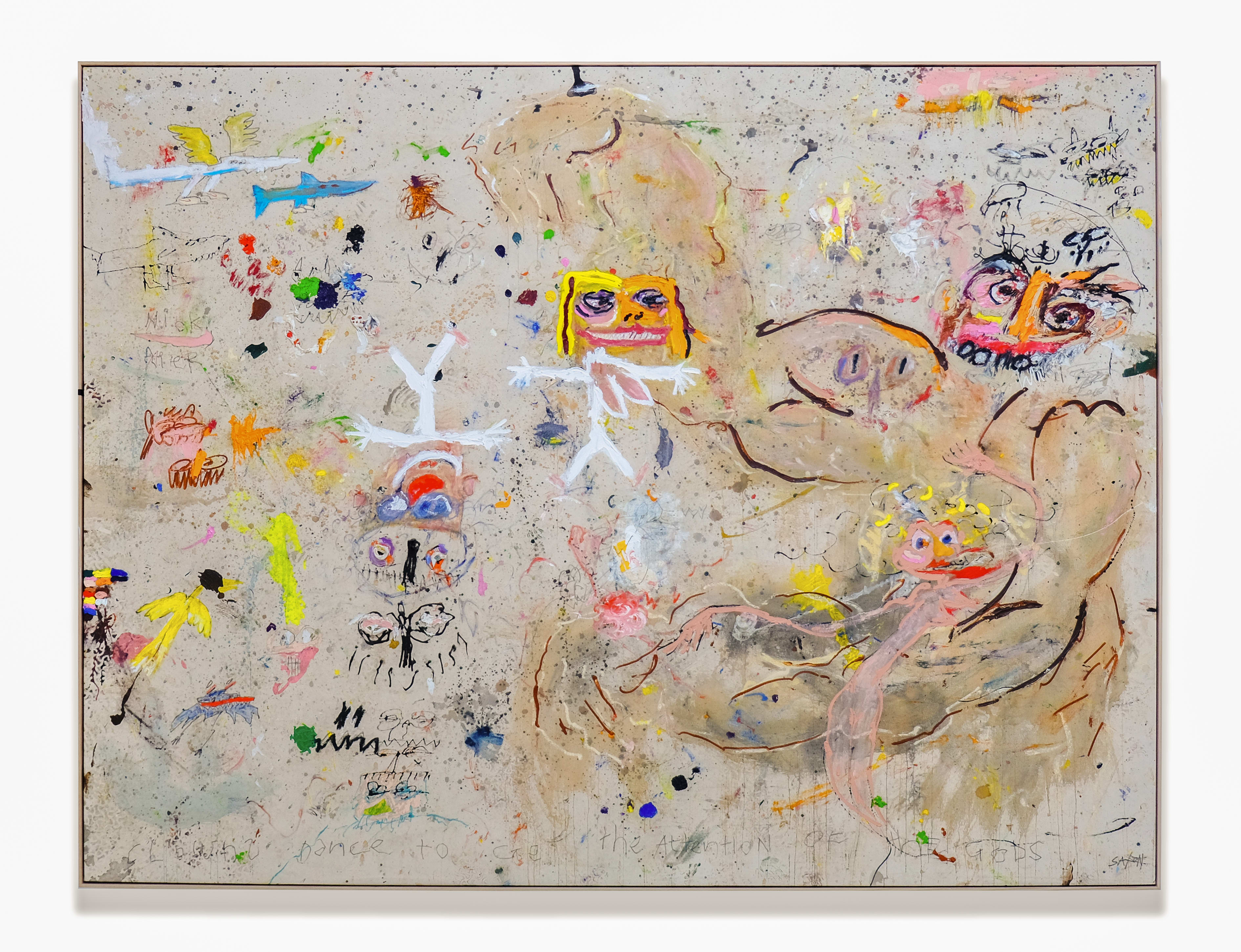 Saxon Quinn, Clowns dance to get the attention of gods, 2025 | Lennox ...