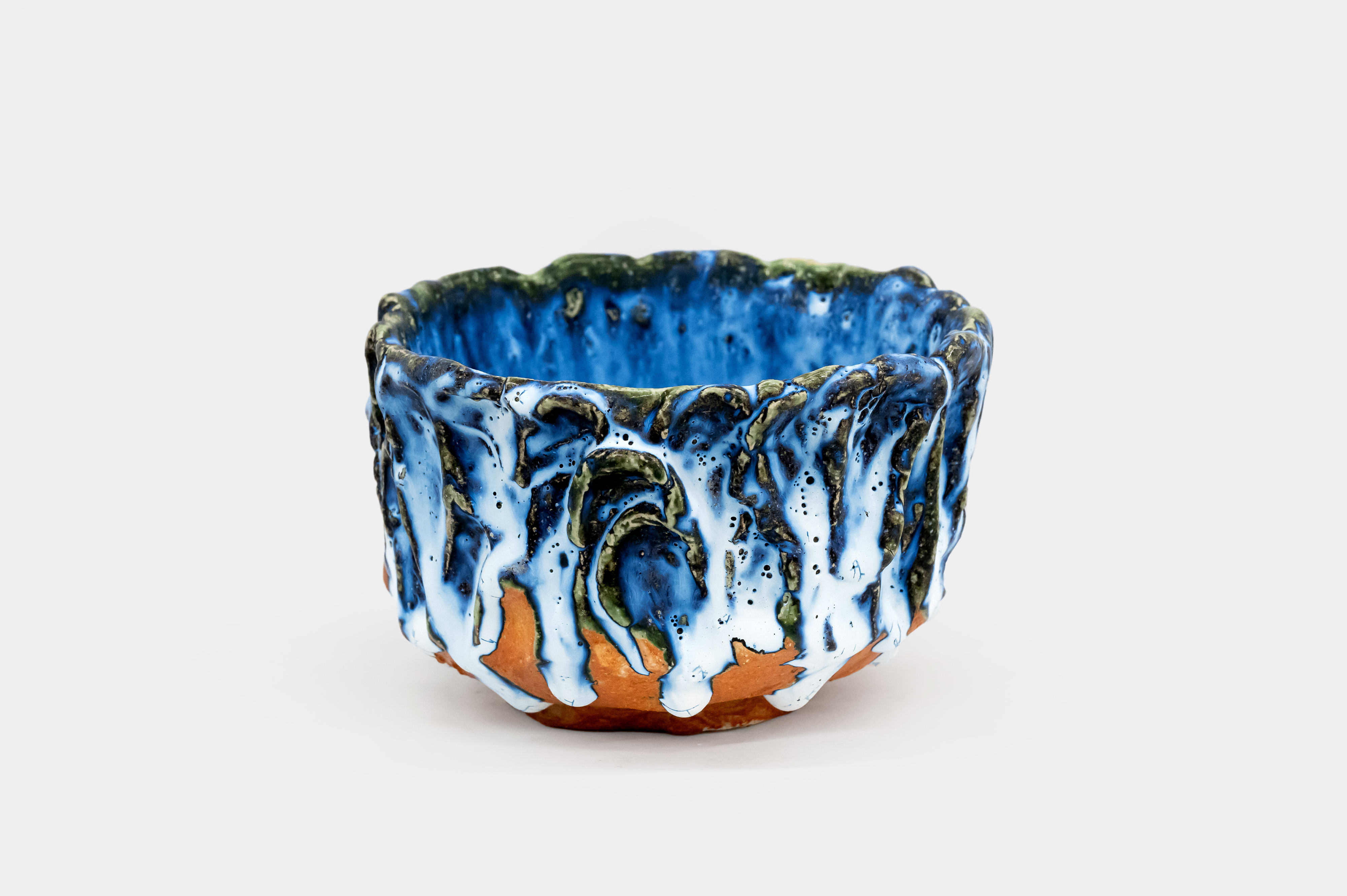 Satoru Hoshino, Chawan - Spring Snow 24-4, 2024 | Nonaka-Hill