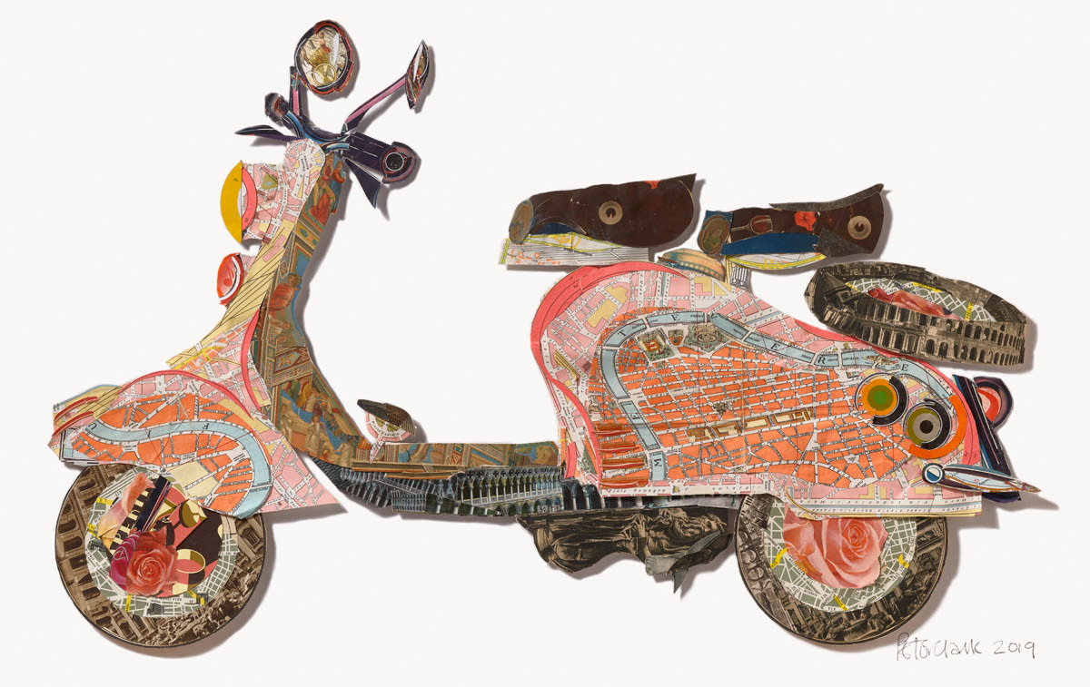Peter Clark, Italia Scoota Rosa | Portland Gallery