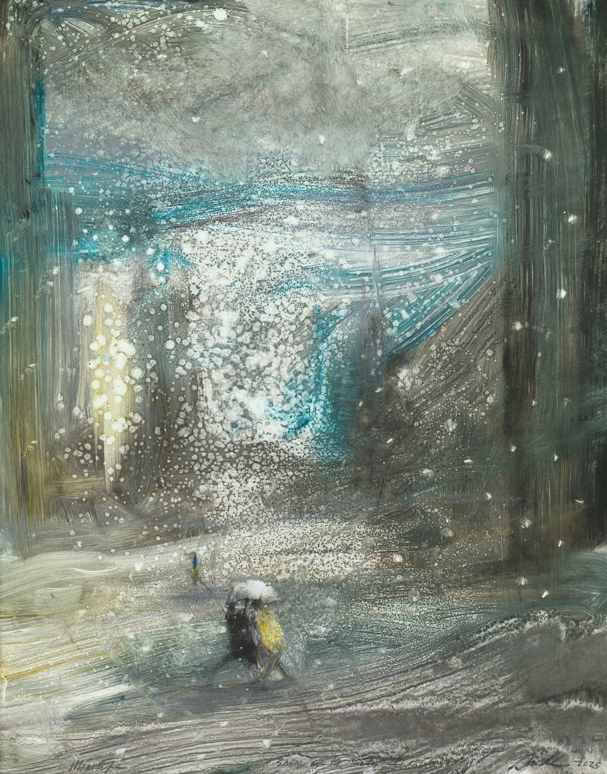 Bill Jacklin, Snow in the City I, 2025 | Portland Gallery