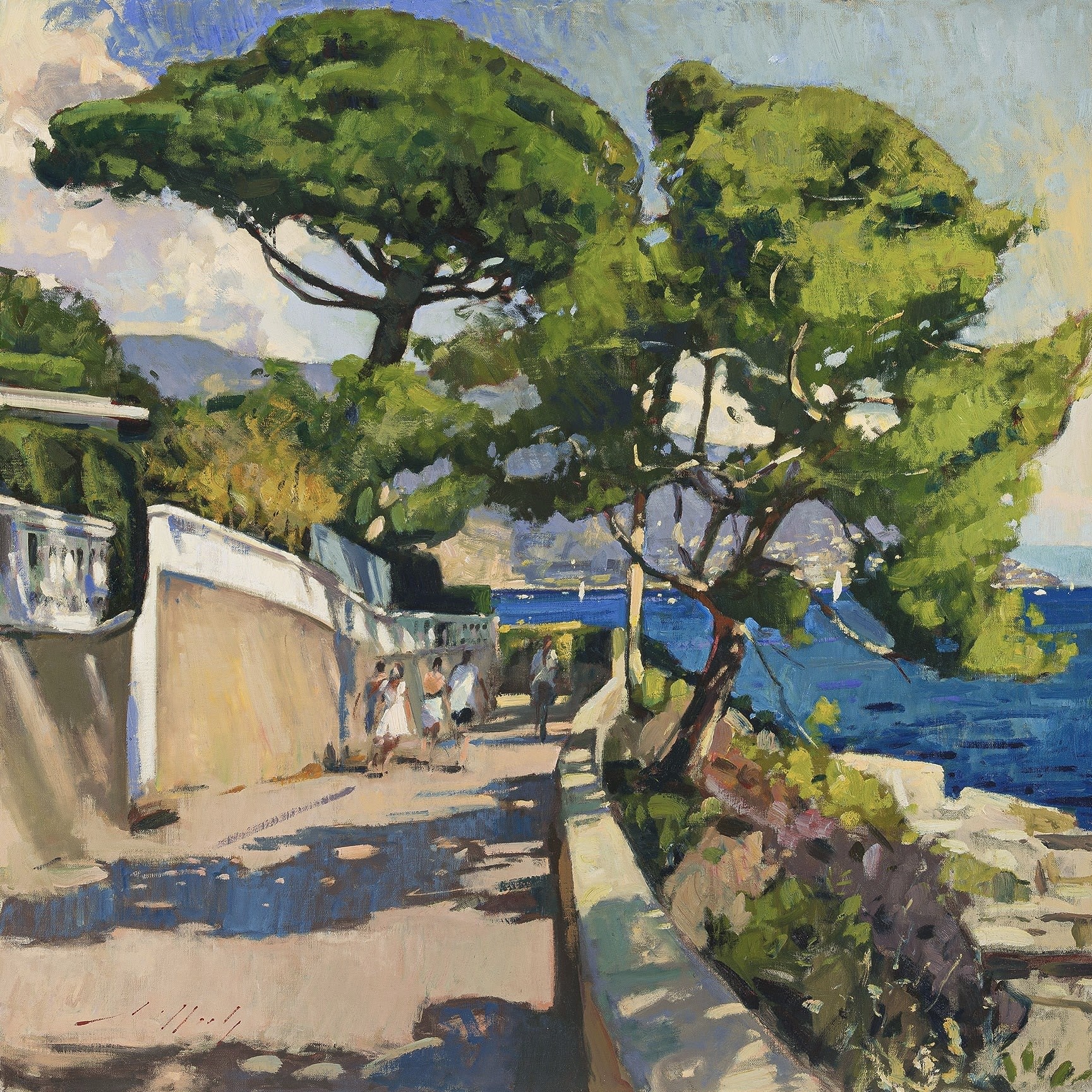 Paul Rafferty, 3. Promenade, St-Jean-Cap-Ferrat | Portland Gallery