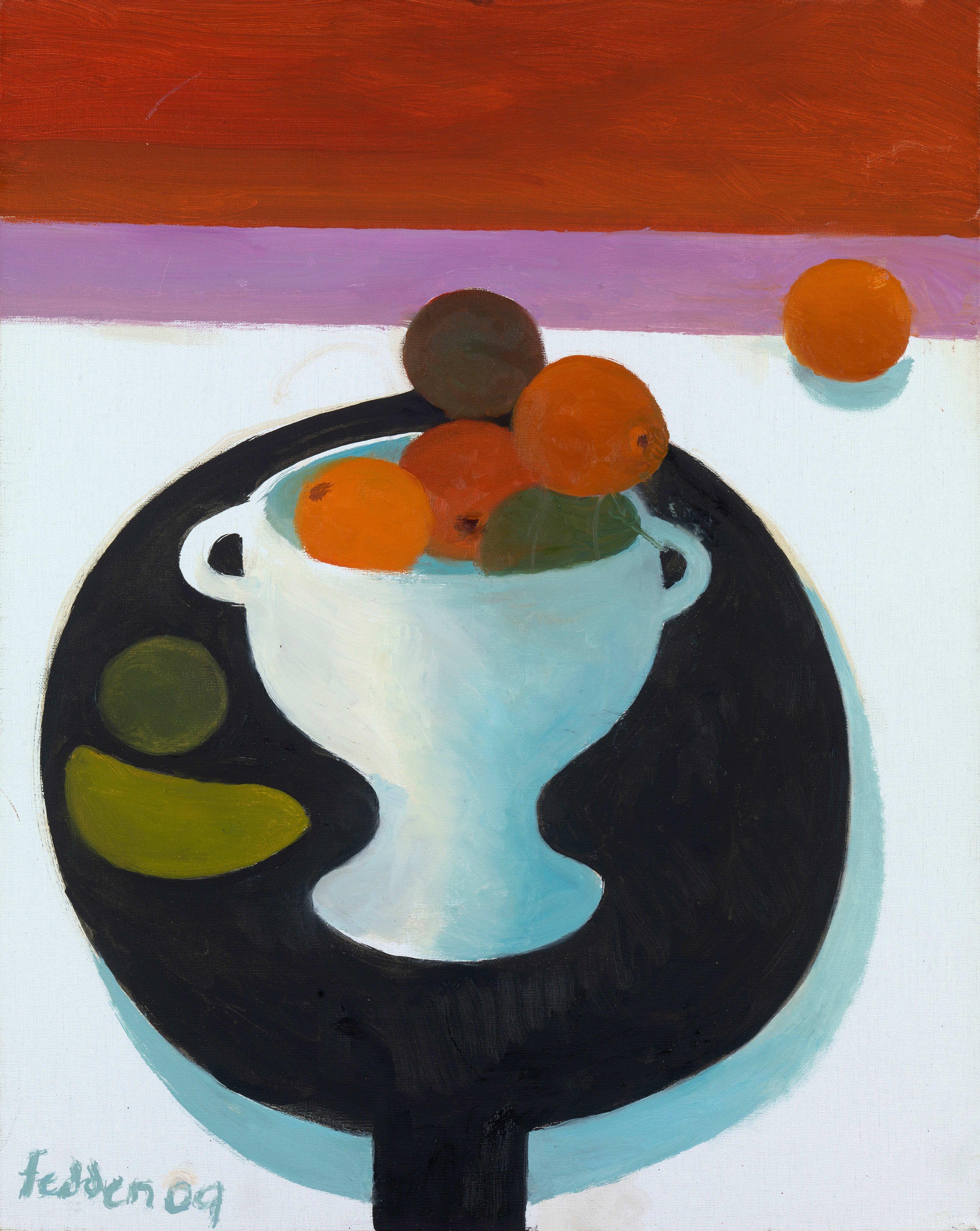 Mary Fedden, The White Dish, 2009 | Portland Gallery