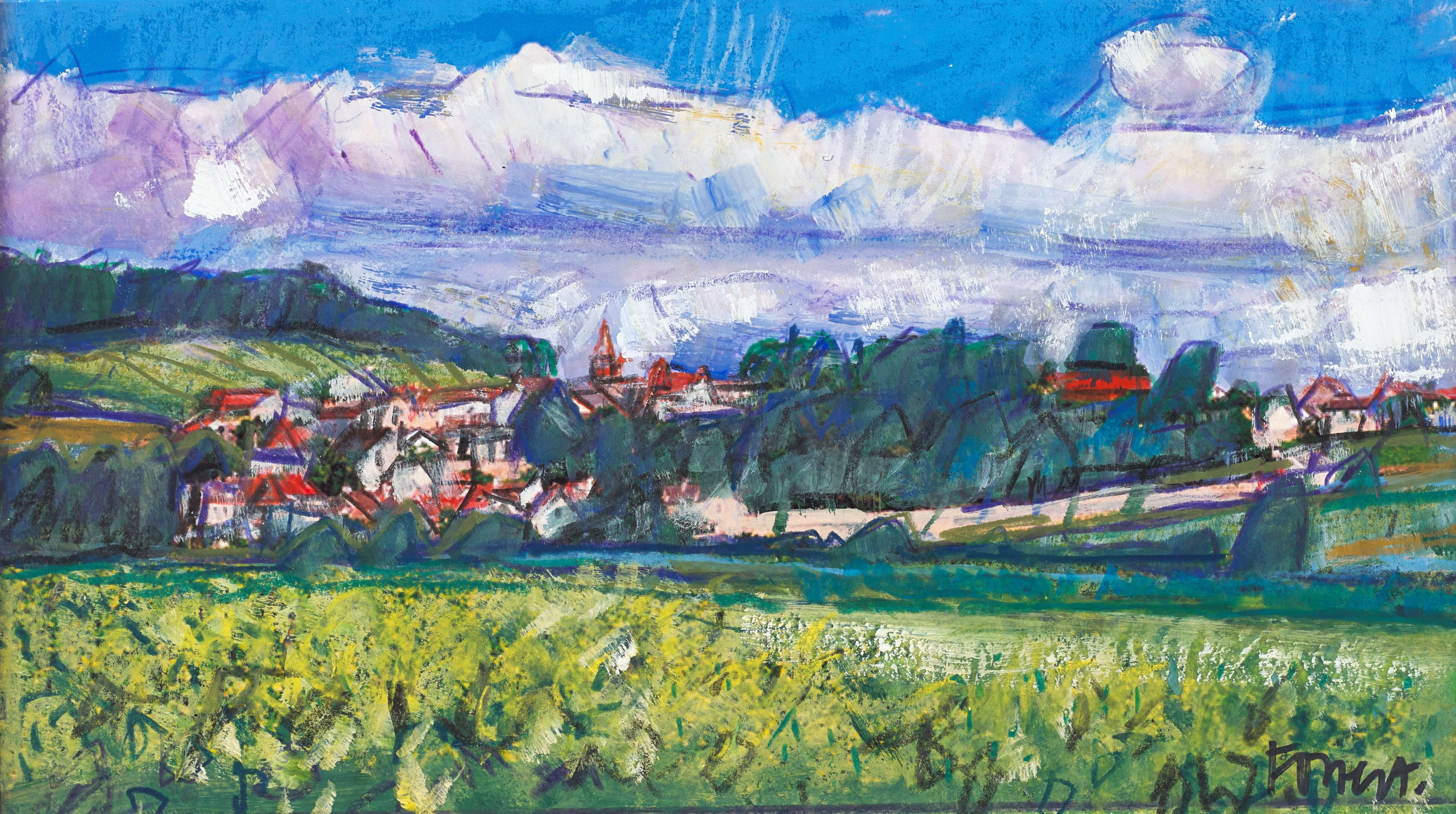 Archie Forrest, 59. Vines, Burgundy, 2022 | Portland Gallery