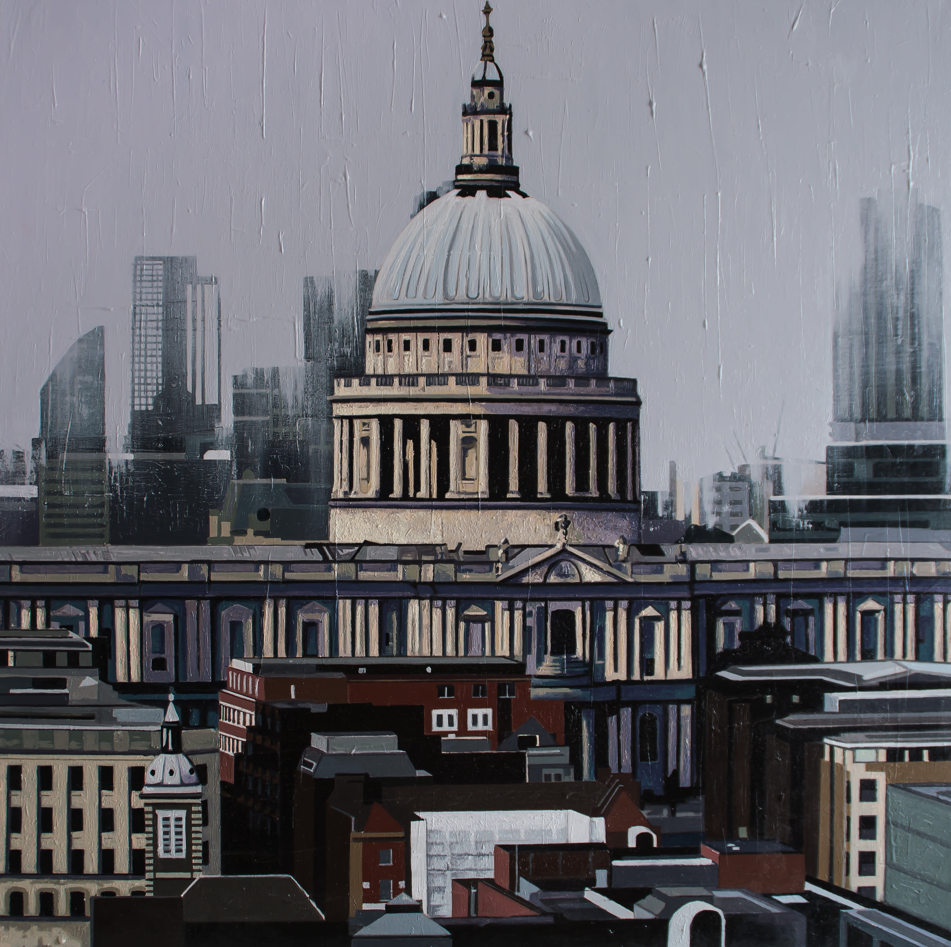 Neil Douglas, View of St. Paul's Cathedral | Portland Gallery