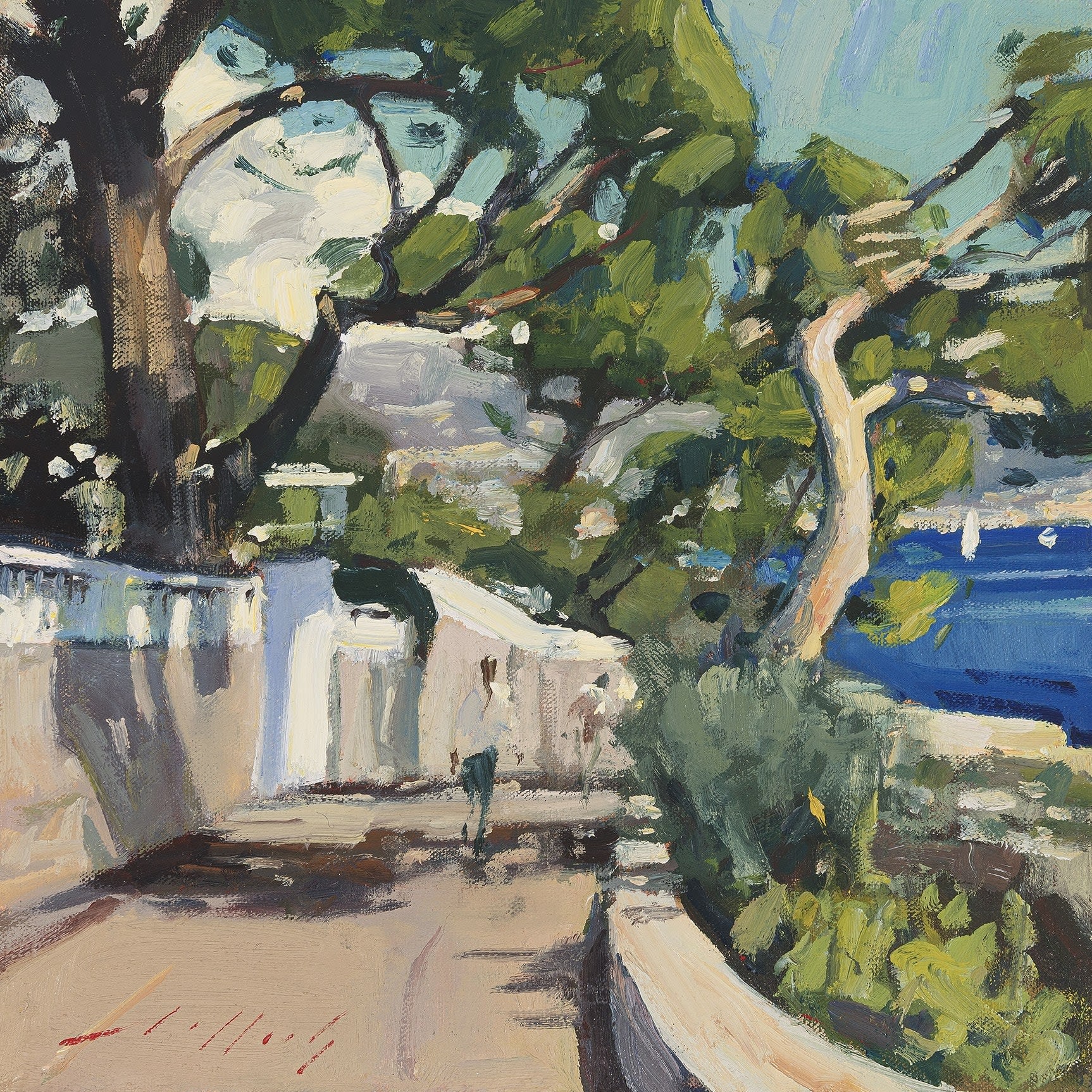 Paul Rafferty, 34. Walk to Beaulieu-Sur-Mer | Portland Gallery