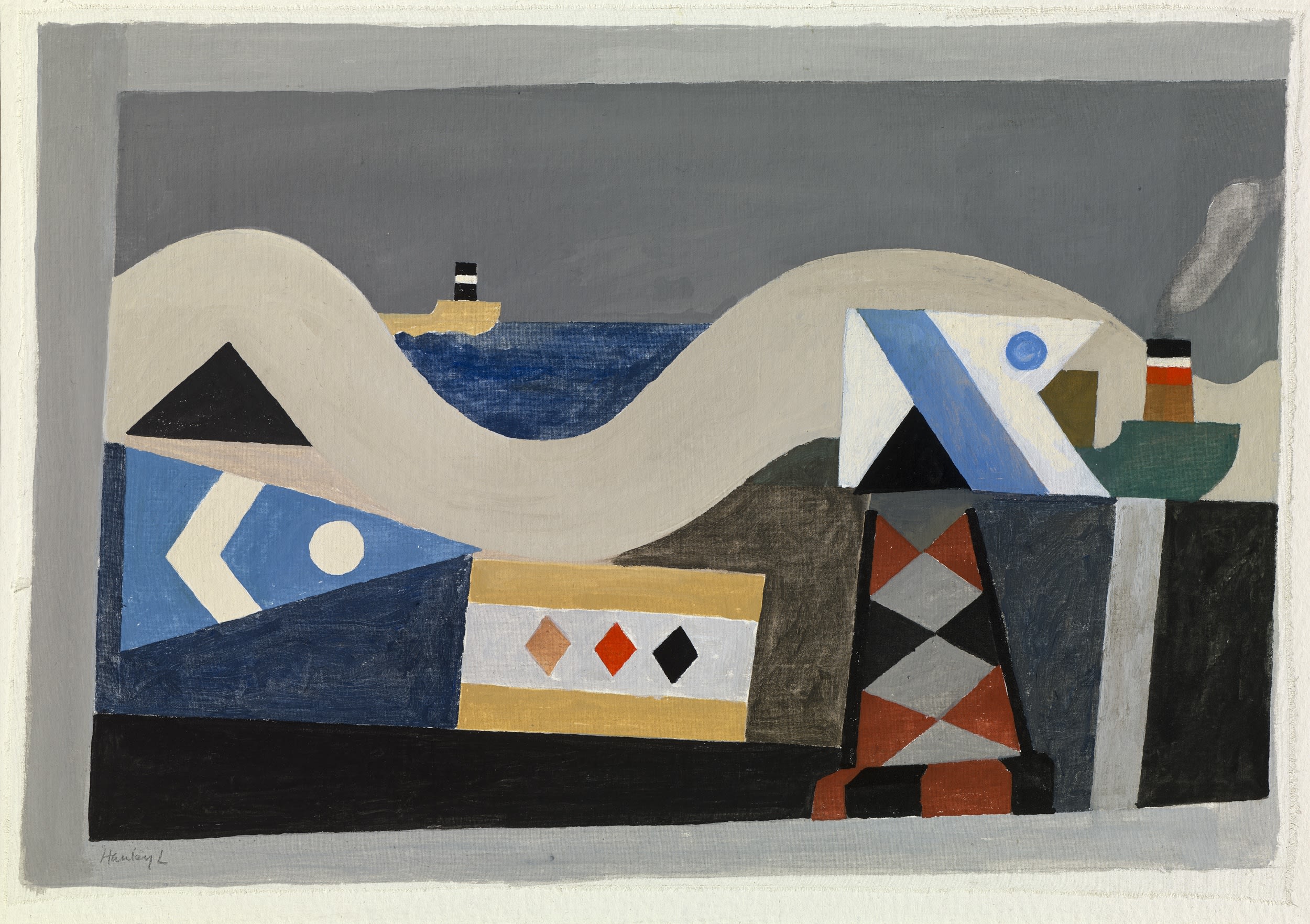 Liam Hanley, Untitled (harbour), circa 1994 | Portland Gallery