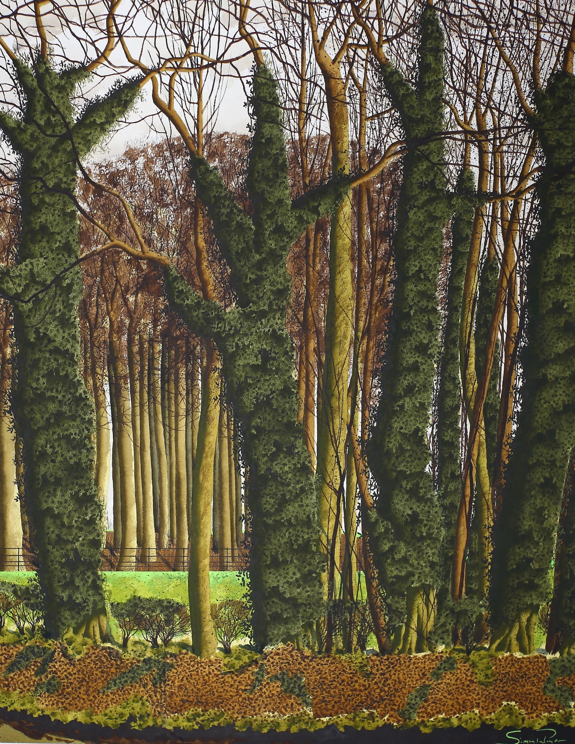 Simon Palmer, Low Burton Wood | Portland Gallery