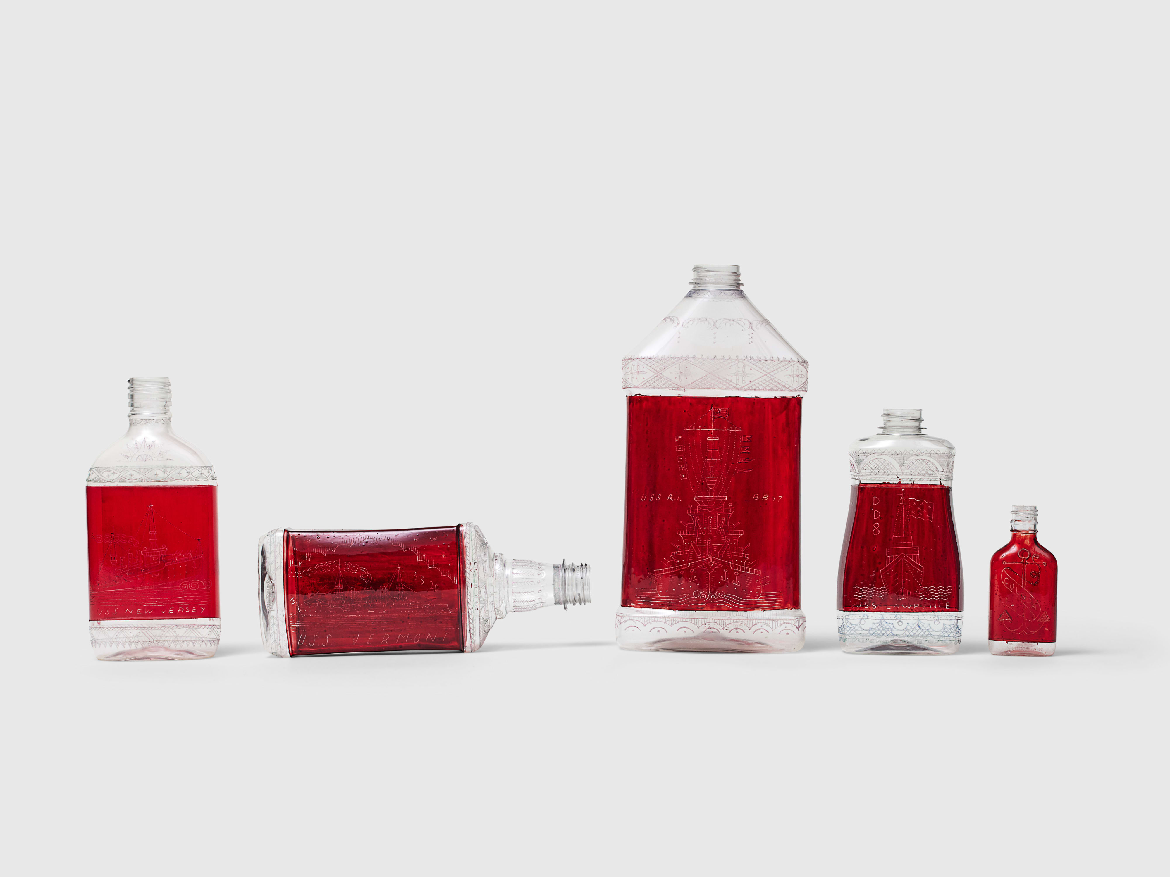 Duke Riley, Five Boston Battleships and Their Accompanying Mascots ...