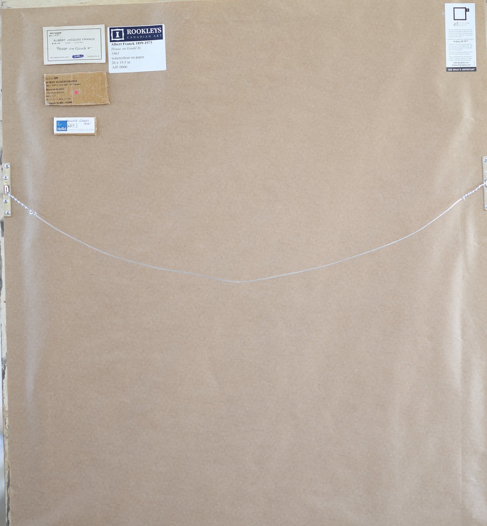 Albert Franck, House on Gould St., 1963 | Rookleys